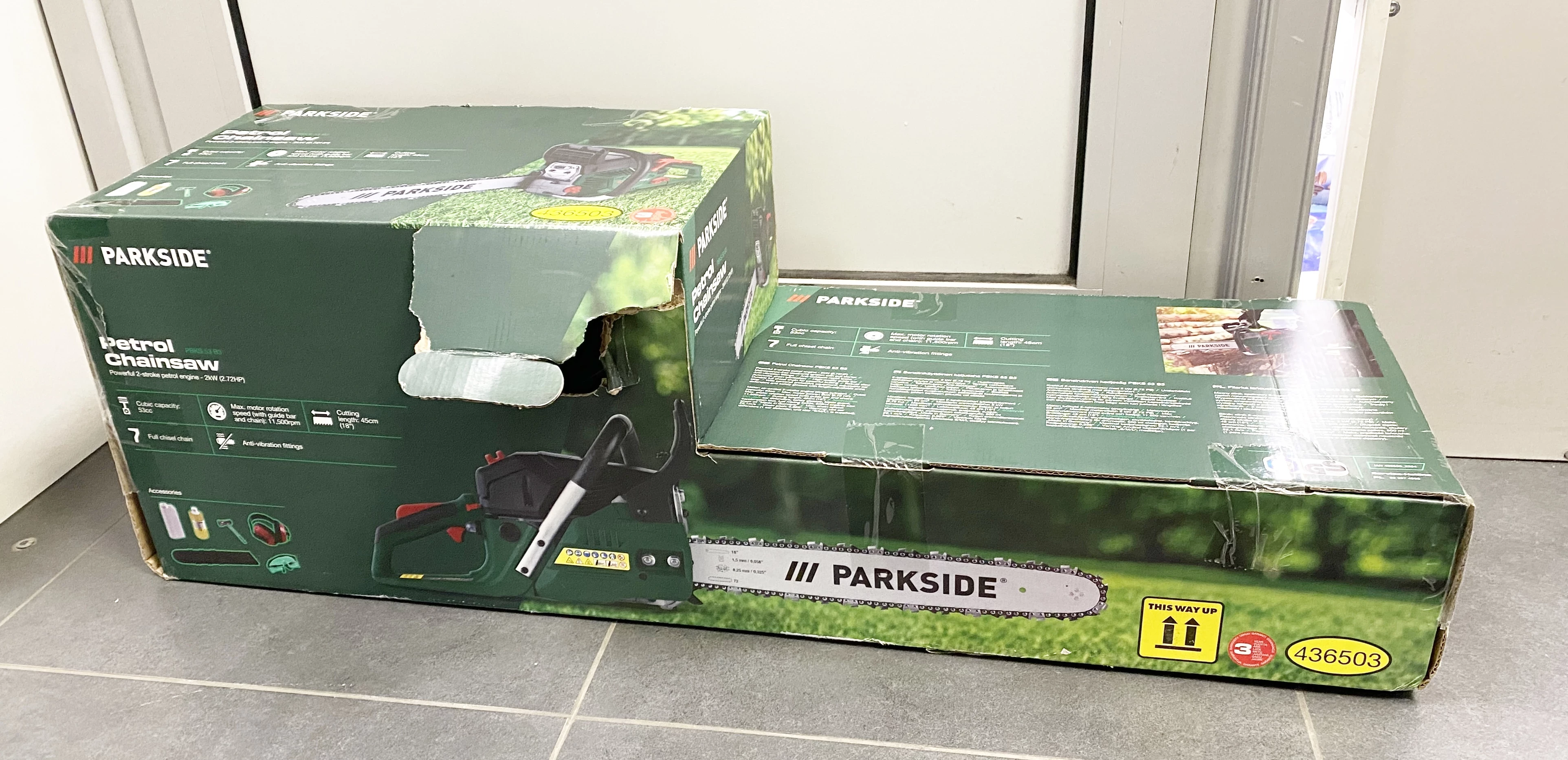 PILARKA ŁAŃCUCHOWA SPALINOWA PARKSIDE PBKS 53 B3 2KW | Piły łańcuchowe ...