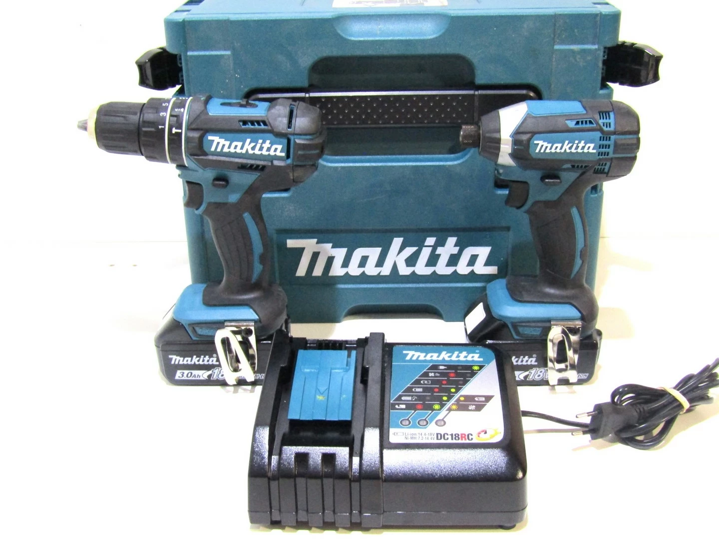 MAKITA DHP 482/ ZAKRĘTARKA MAKITA DTD152/ 2 X AKU 3,0 AH | Wkrętarki | Loombard.pl
