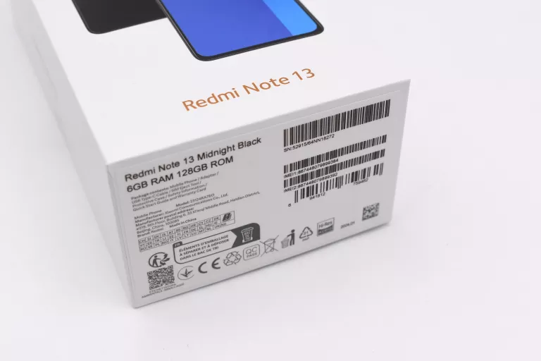 SMARTFON XIAOMI REDMI NOTE 13 6 GB / 128 GB CZARNY | Smartfony i ...