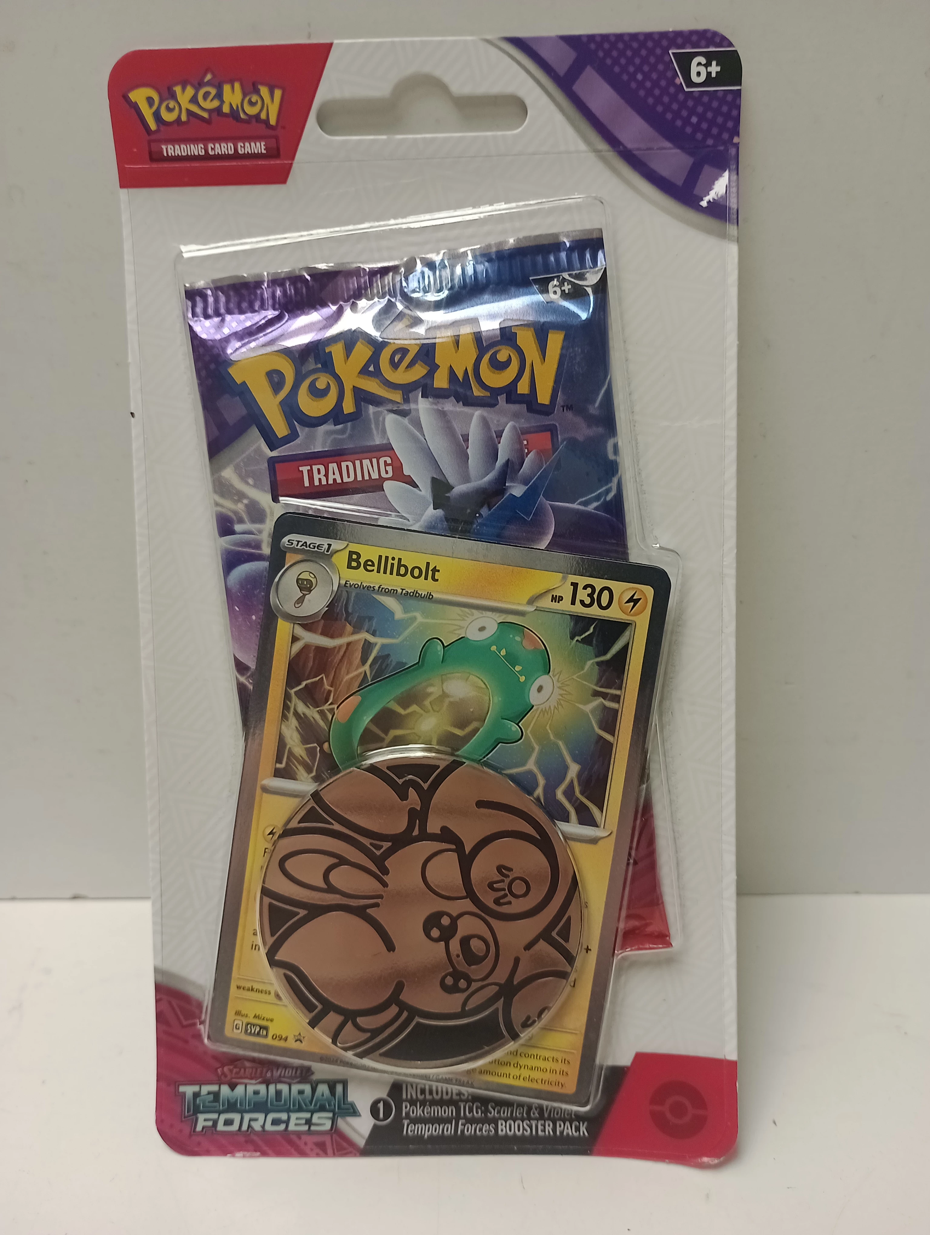 KARTY POKEMON TCG BOOSTER OBSIDIAN FLAMES BELLIBOLT | Pokemon | Loombard.pl