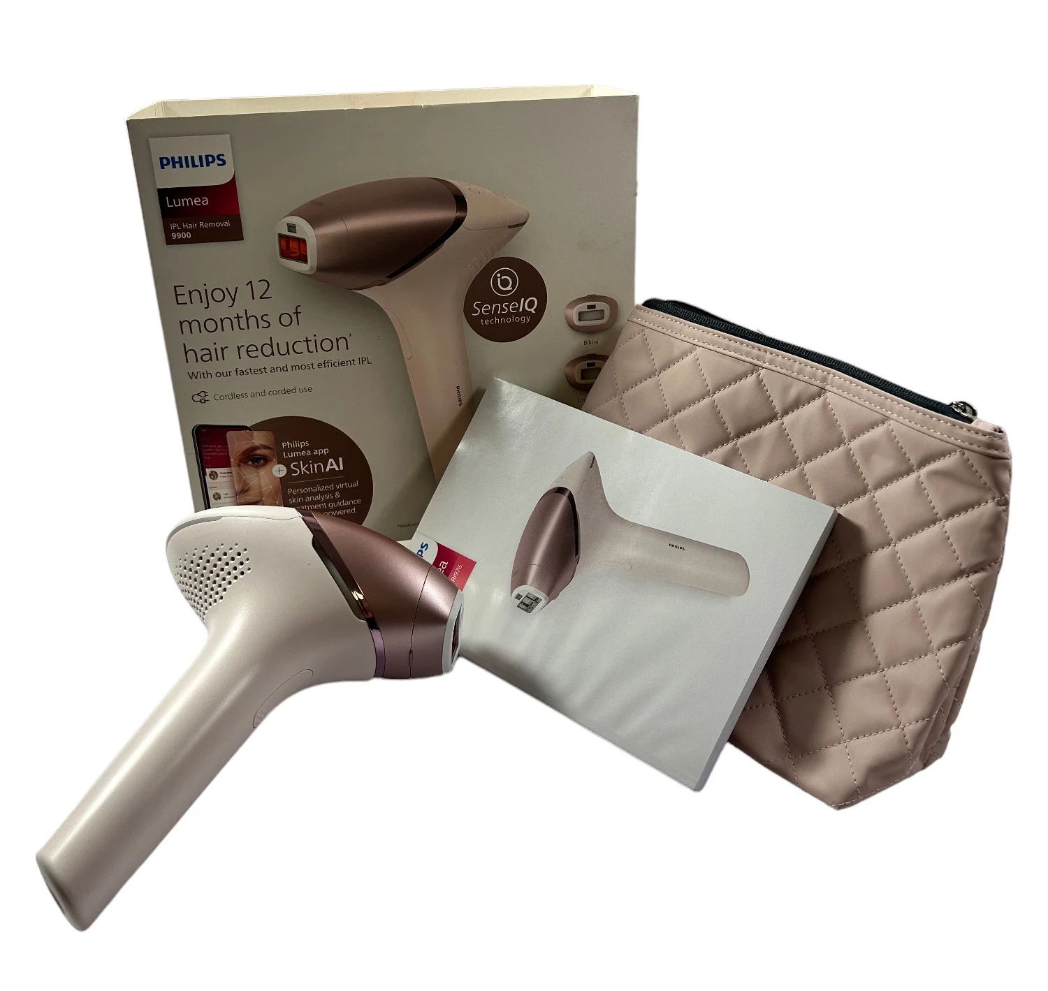 DEPILATOR PHILIPS SENSEIQ LUMEA 9900 IPL BRI977/00 | Depilatory ...