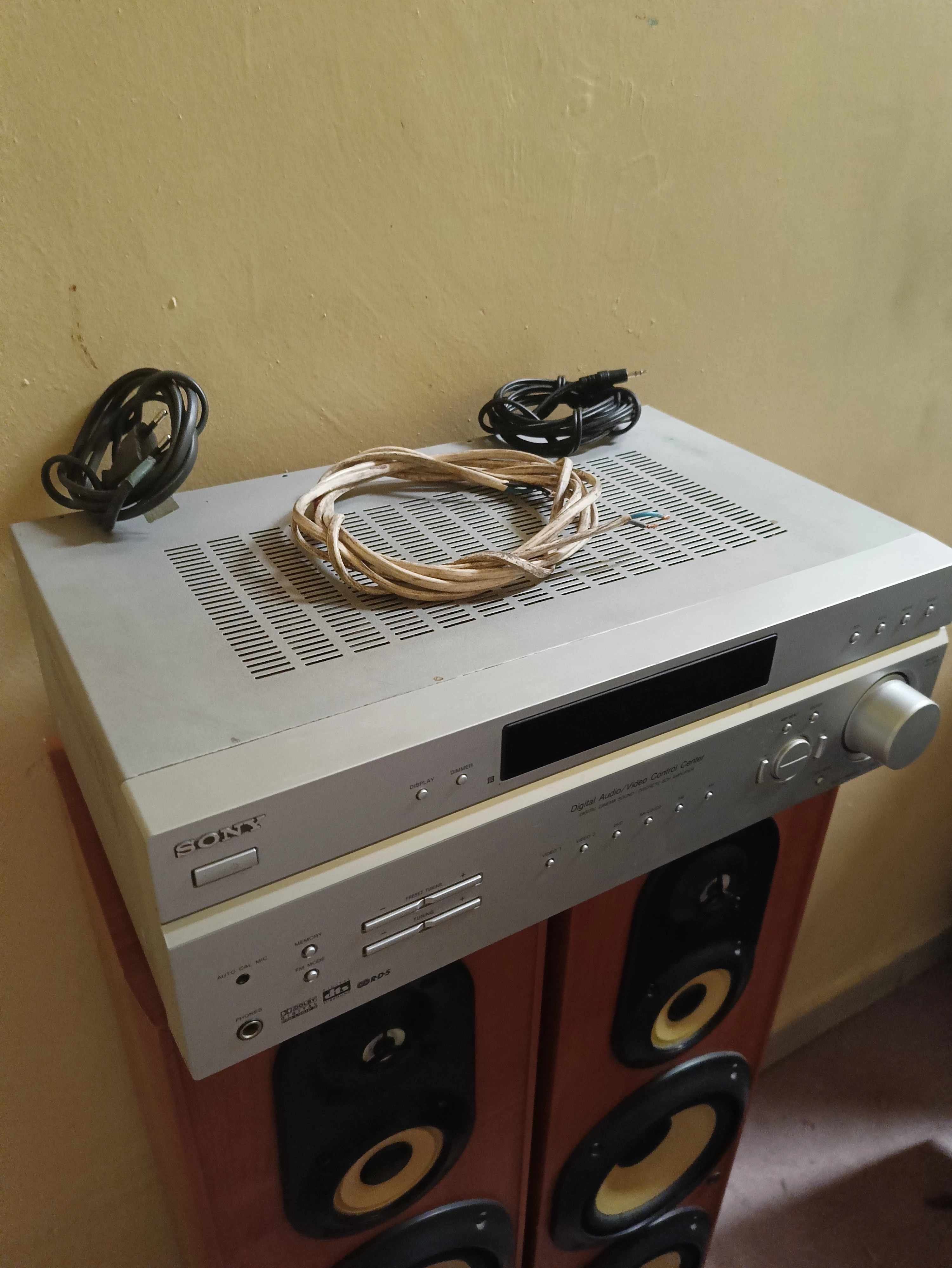 KOLUMNY SONY SS-MF650H + AMPLITUNER | Stereo | Loombard.pl