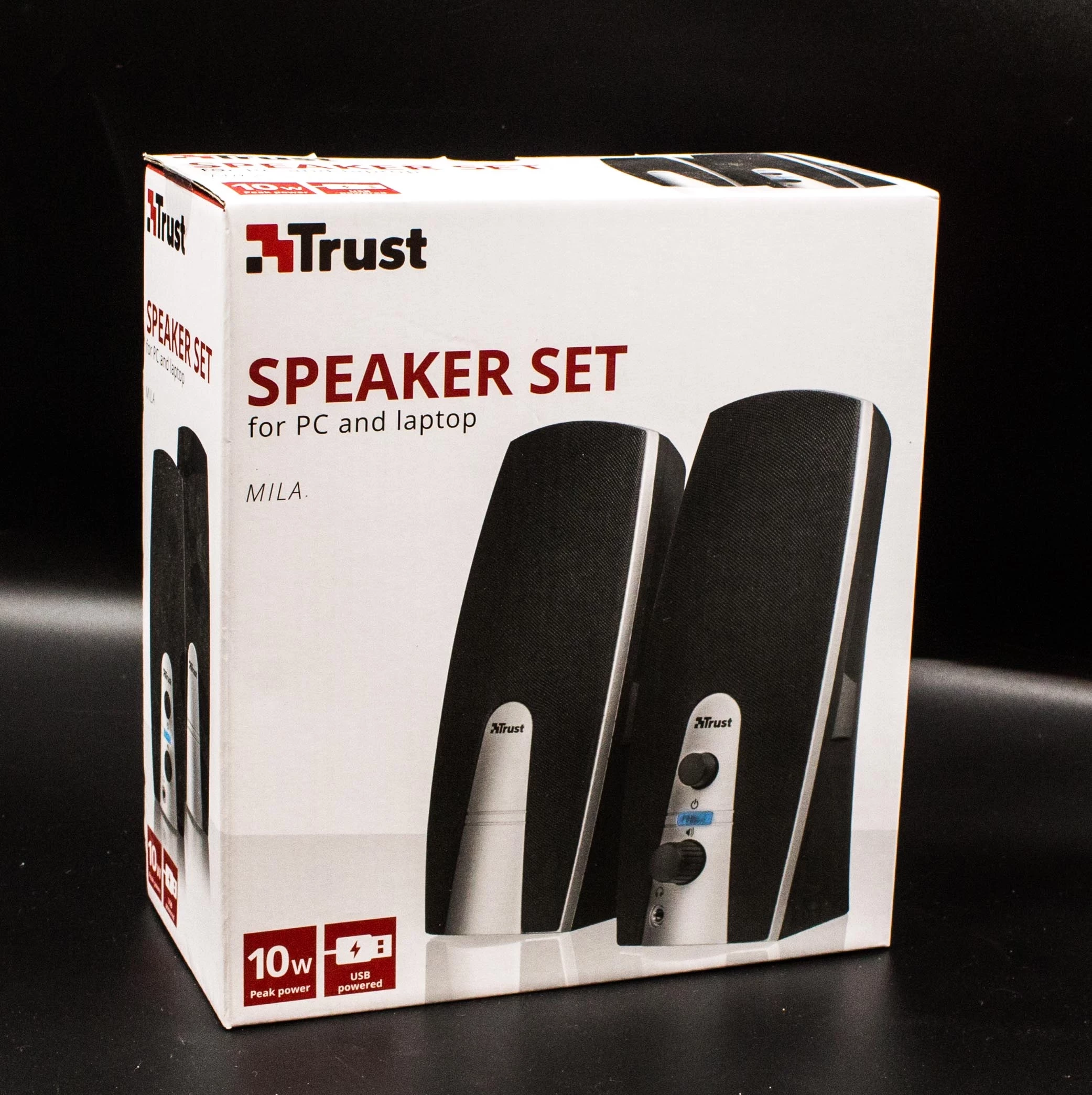 ZESTAW GŁOŚNIKÓW 2.0 TRUST MILA 2.0 SPEAKER SET 2,5 W CZARNY | Loombard.pl ZESTAW GŁOŚNIKÓW 2.0 TRUST MILA 2.0 SPEAKER SET 2,5 W CZARNY | Loombard.pl