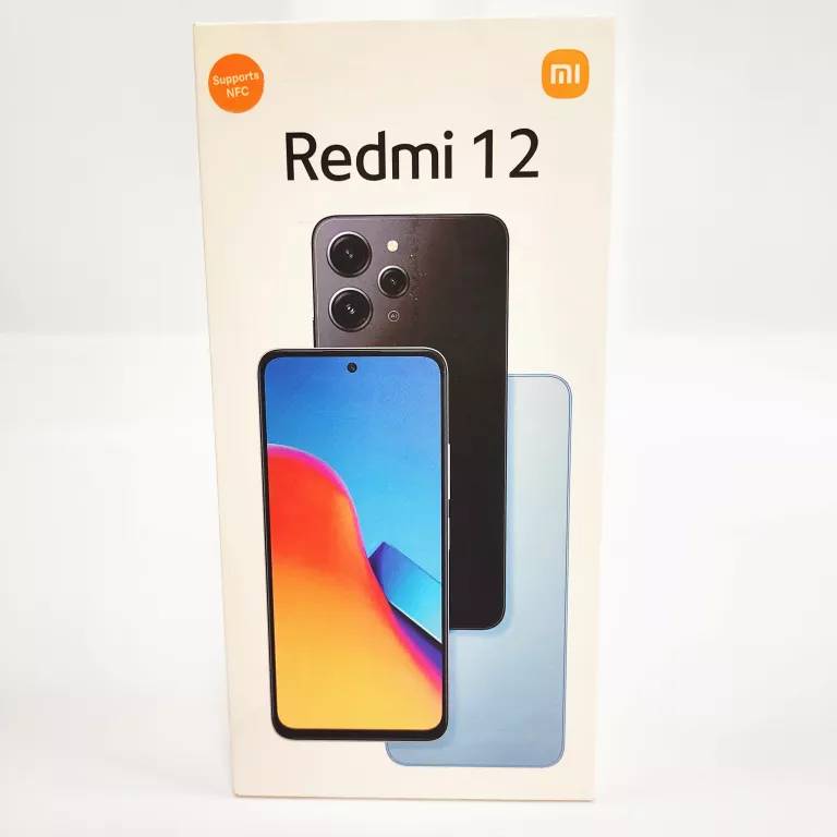 SMARTFON XIAOMI REDMI 12 4 GB/128 GB 4G (LTE) CZARNY | Smartfony i ...