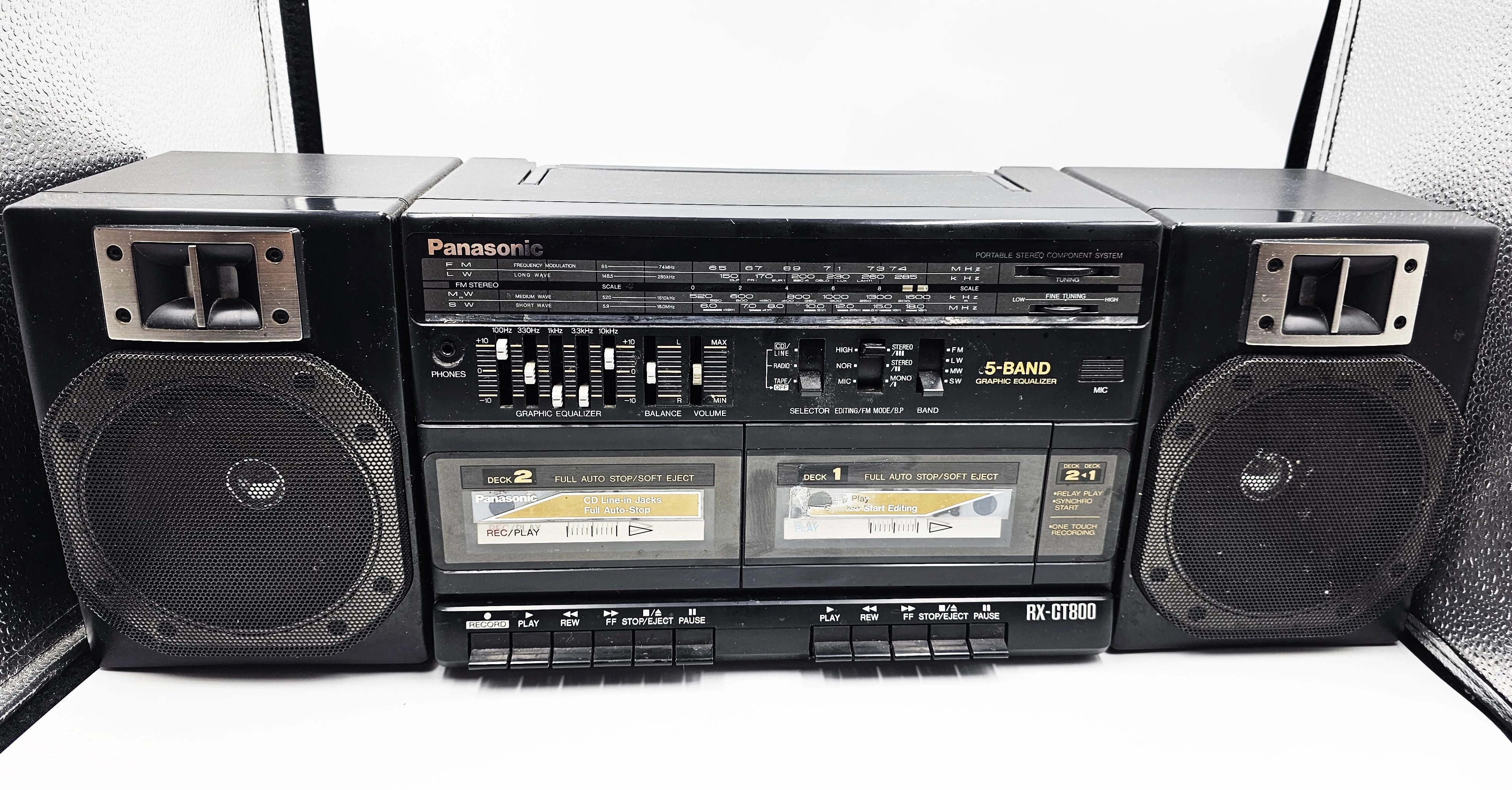 RADIOMAGNETOFON PANASONIC RX-CT800 | Radioodtwarzacze | Loombard.pl