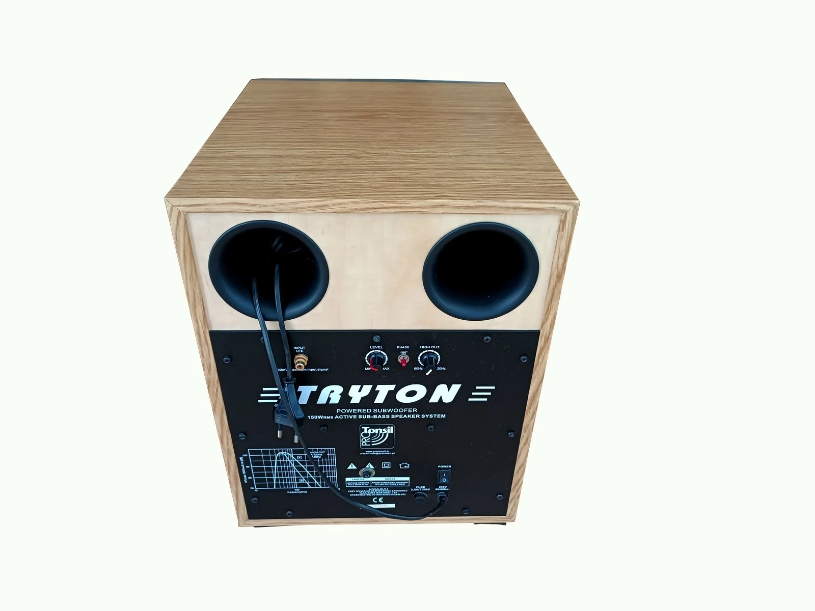 SUBWOOFER TRYTON ACTIVE SUB-BASS | Subwoofery | Loombard.pl