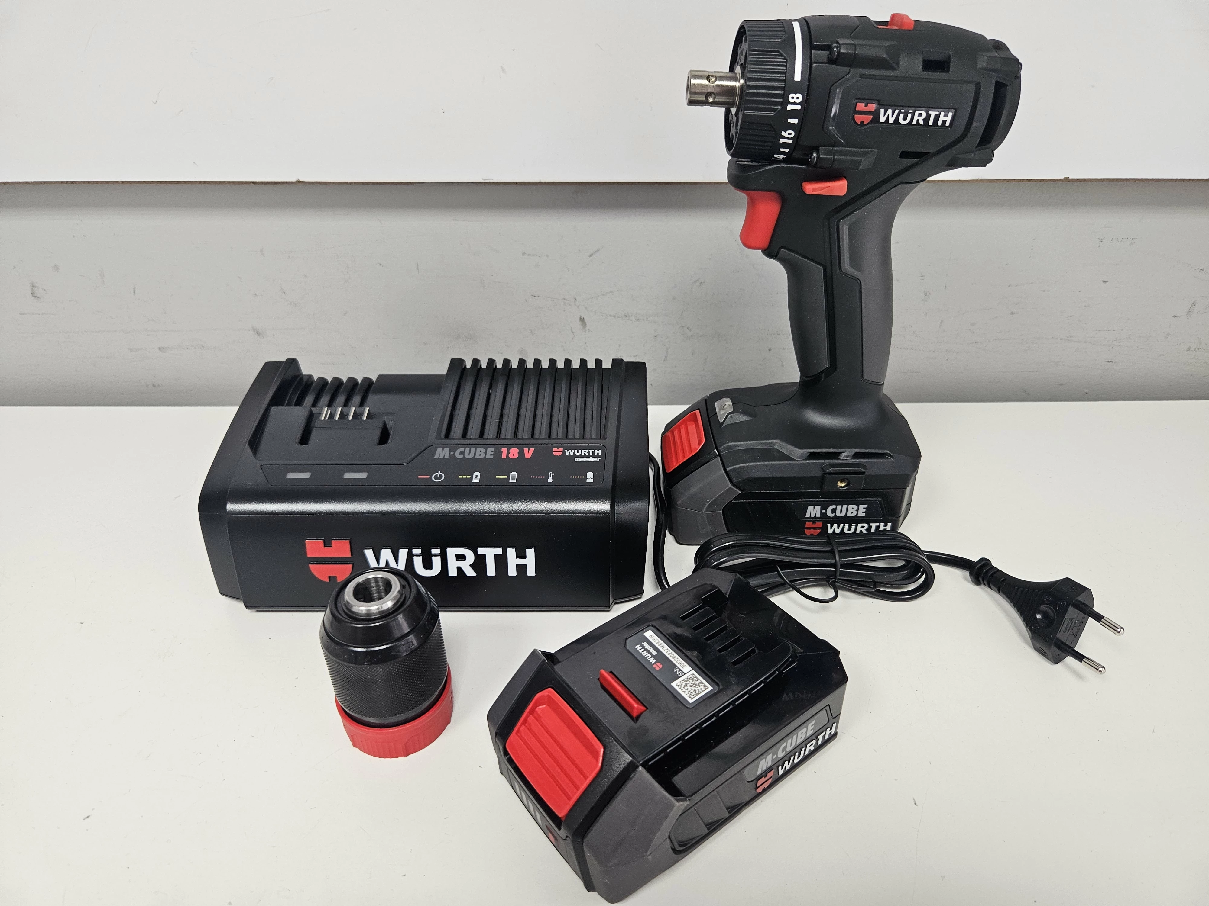 WKRETARKA WURTH MASTER ABS 18 SUBCOMPACT 2*AKU+ŁADOWARKA+ WALIZKA ...