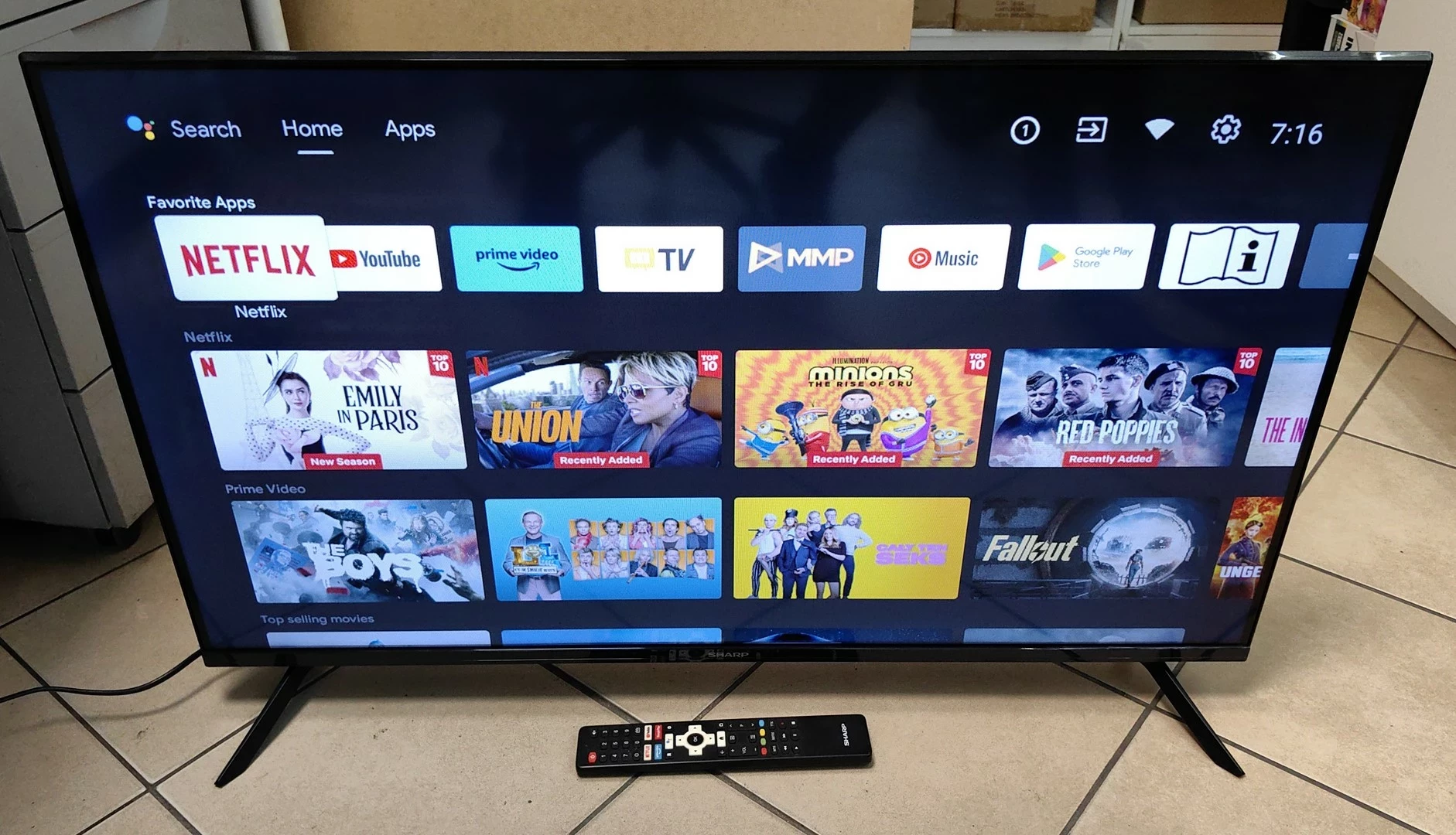 TELEWIZOR LED 40" SHARP 40FG4EA FHD ANDROID TV | Telewizory | Loombard.pl