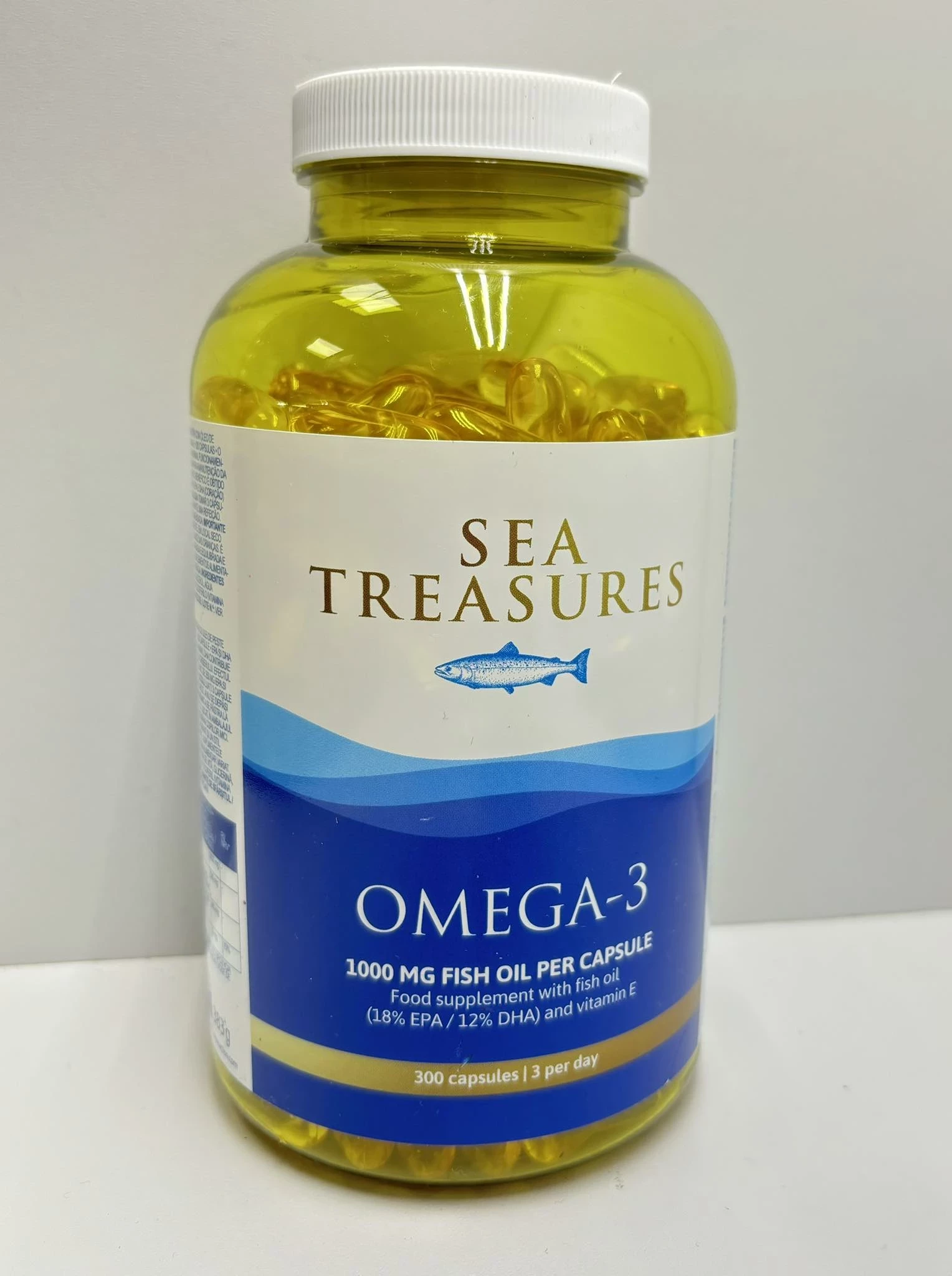 TRAN OMEGA-3 SEA TREASURES 300 KAPSUŁEK | Odporność | Loombard.pl
