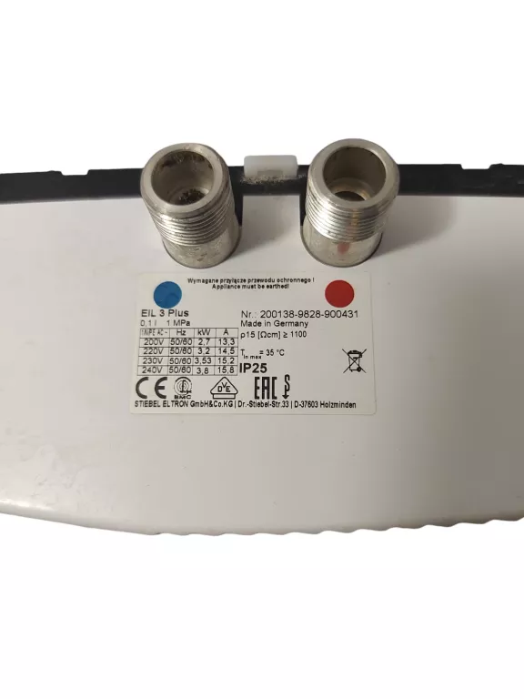ELEKTRYCZNY PRZEPŁYWOWY PODGRZEWACZ WODY STIEBEL ELTRON EIL 3 PLUS ...
