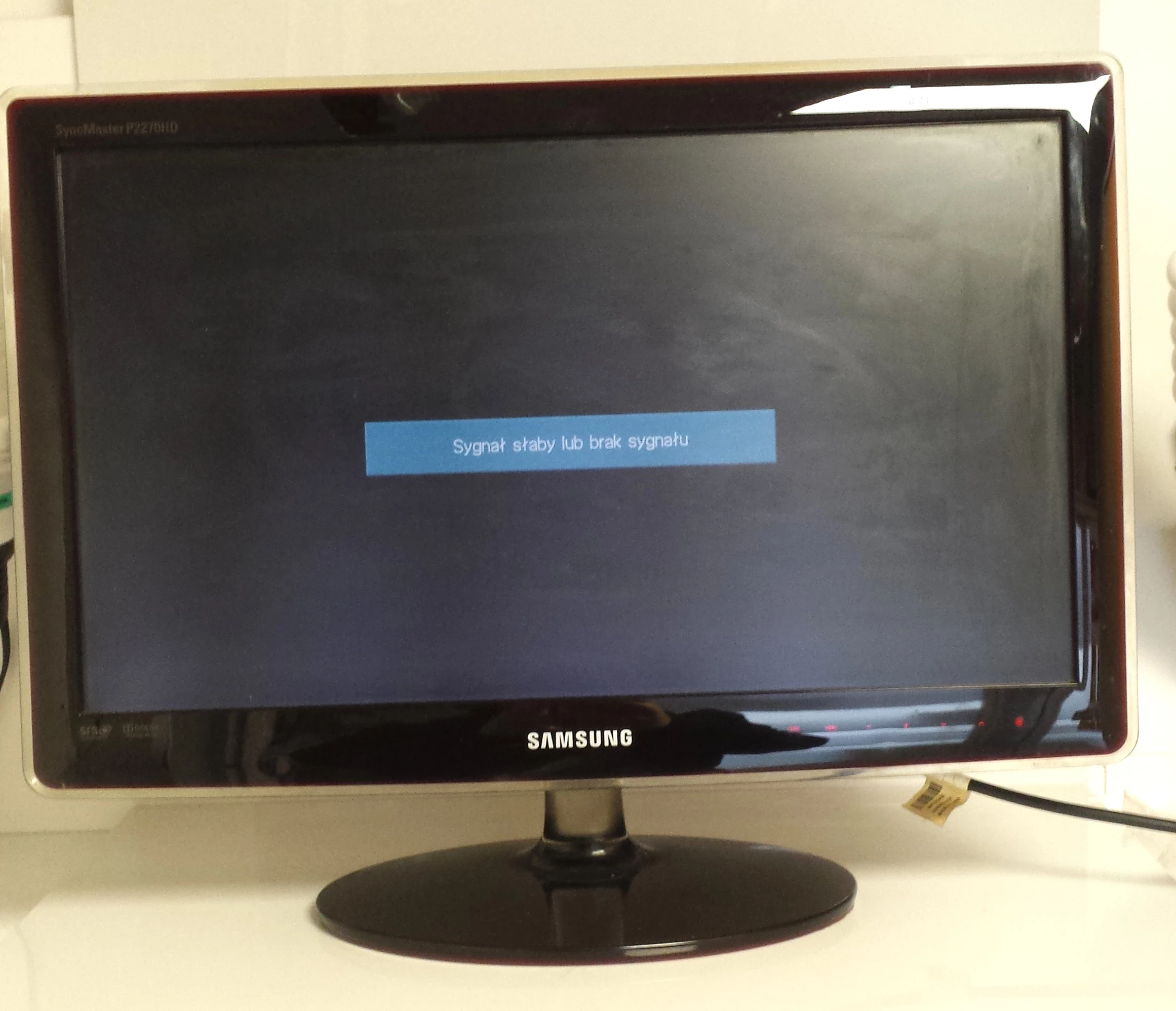 MONITOR SAMSUNG Z TV SYNCMASTER P2770HD | Monitory | Loombard.pl