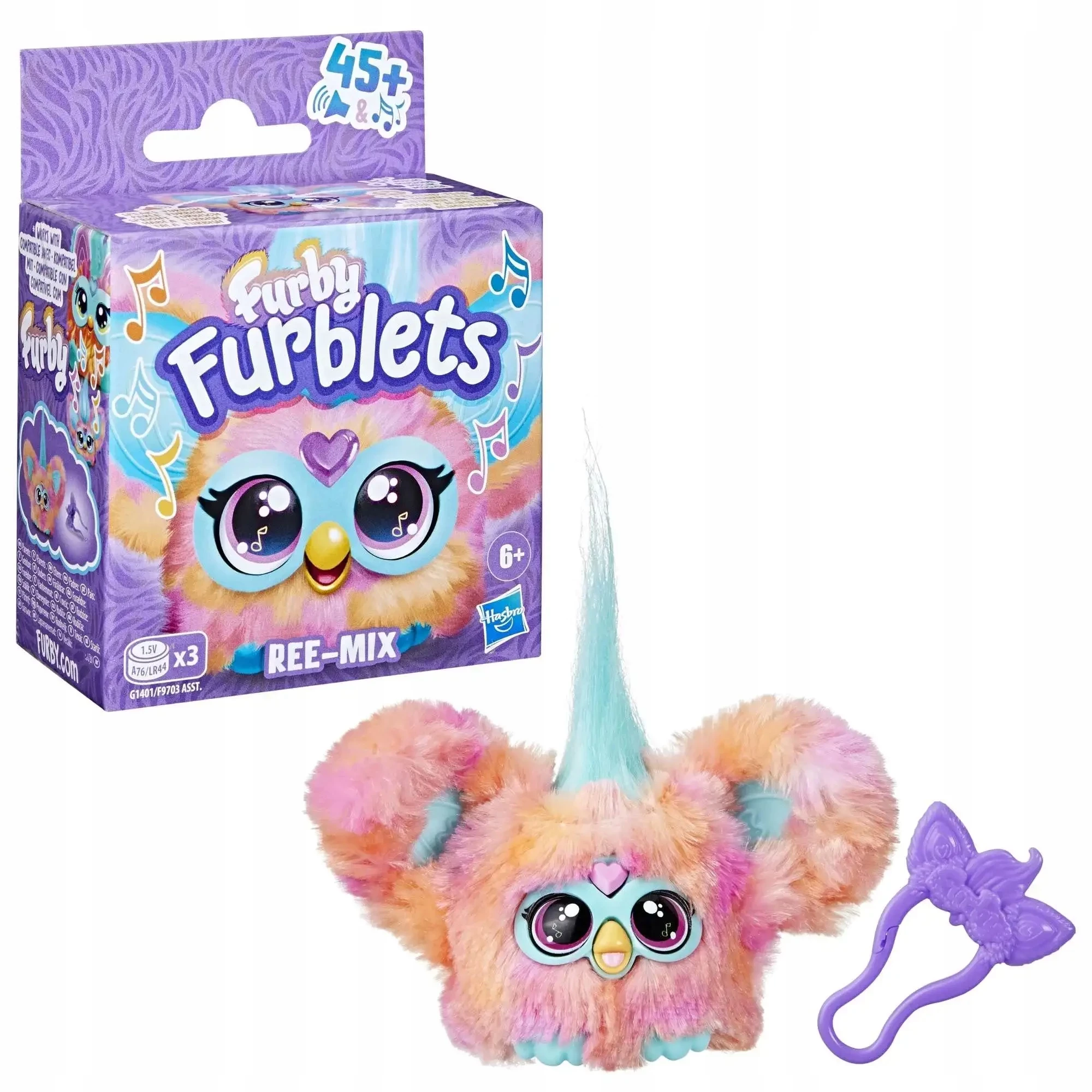 FURBY FURBLETS REE-MIX MASKOTKA INTERAKTYWNA FURBISIE | Interaktywne ...