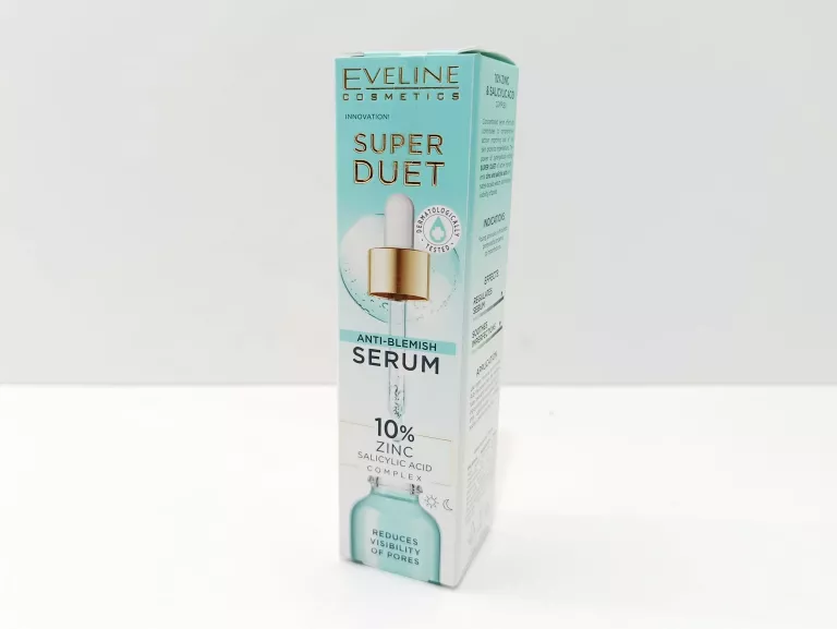 EVELINE COSMETICS SUPER DUET SERUM NA NIEDOSKONAŁOŚCI, 18 ML | Loombard.pl