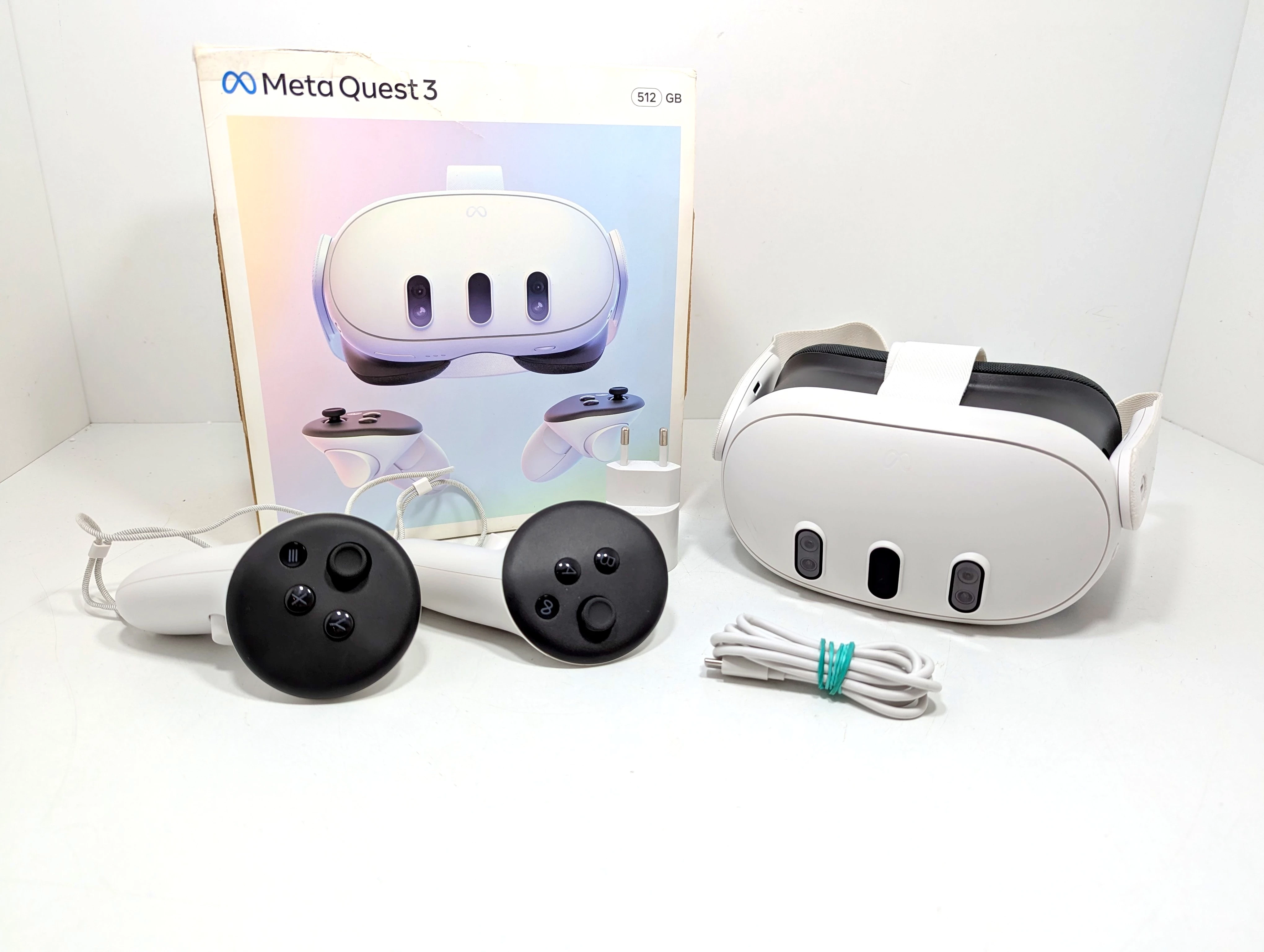 GOGLE VR OCULUS META QUEST 3 512GB PUDEŁKO | Gogle VR | Loombard.pl