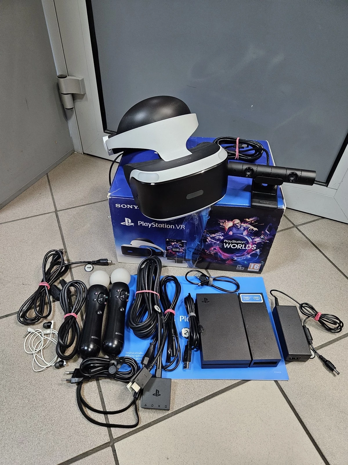 GOGLE VR SONY PLAYSTATION VR CUH-ZVR1 KOMPLET + 2X MOVE | PlayStation ...