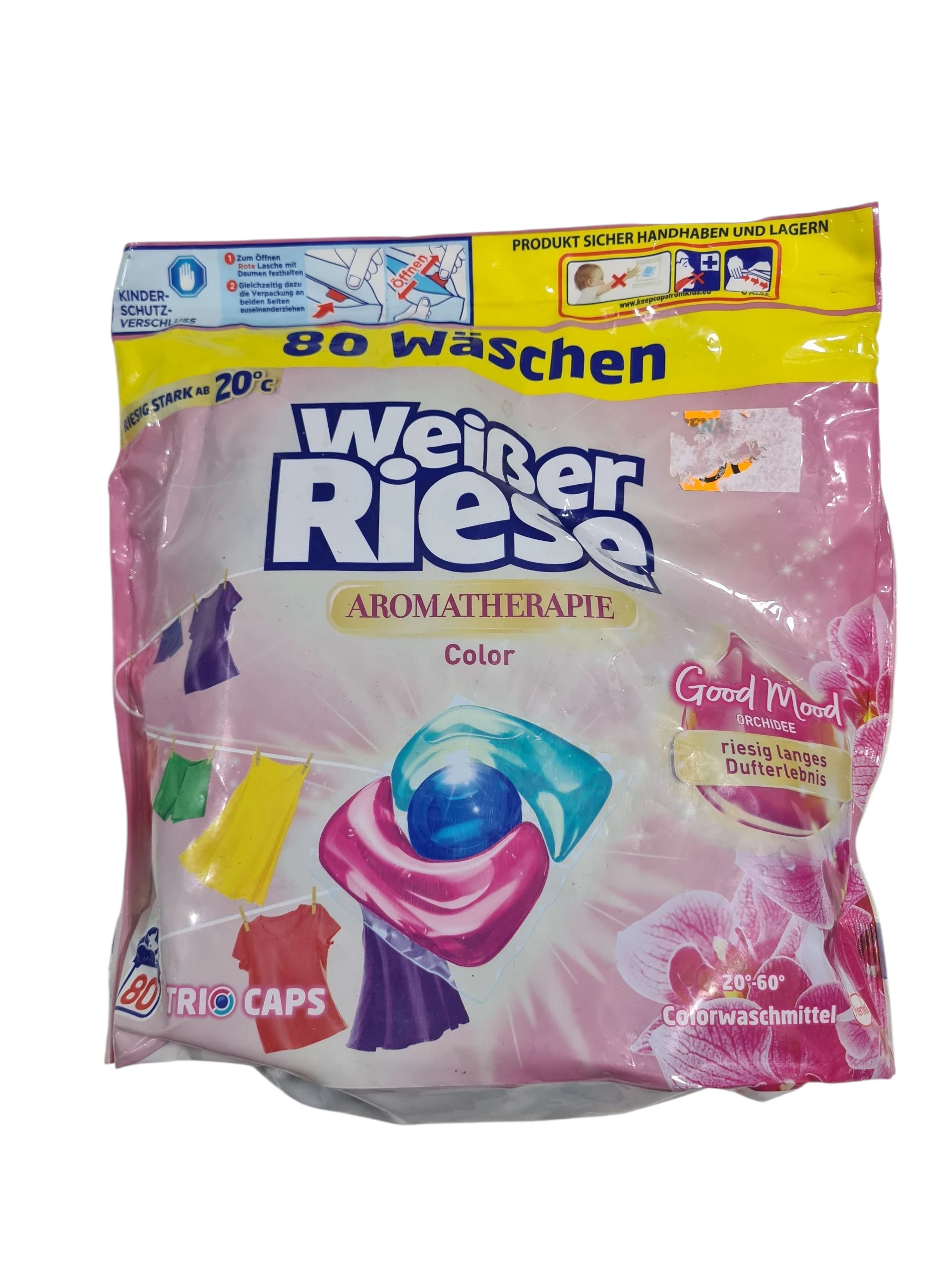 KAPSUŁKI DO PRANIA WEISER RIESE AROMATHERAPIE COLOR | Kapsułki i ...