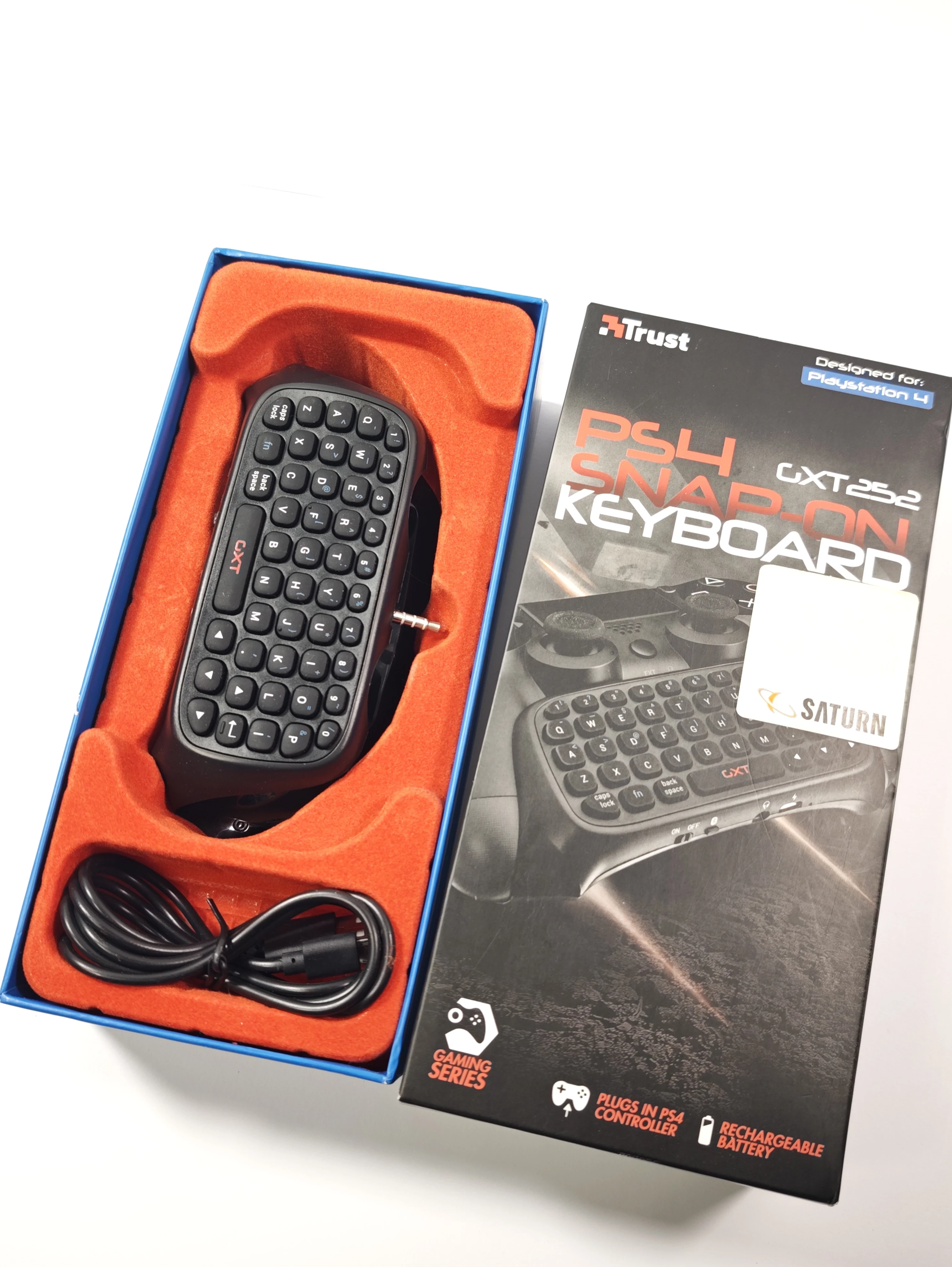 KLAWIATURA MECHANICZNA GXT 252 PS4 SNAP-ON KEYBOARD | Przewodowe ...