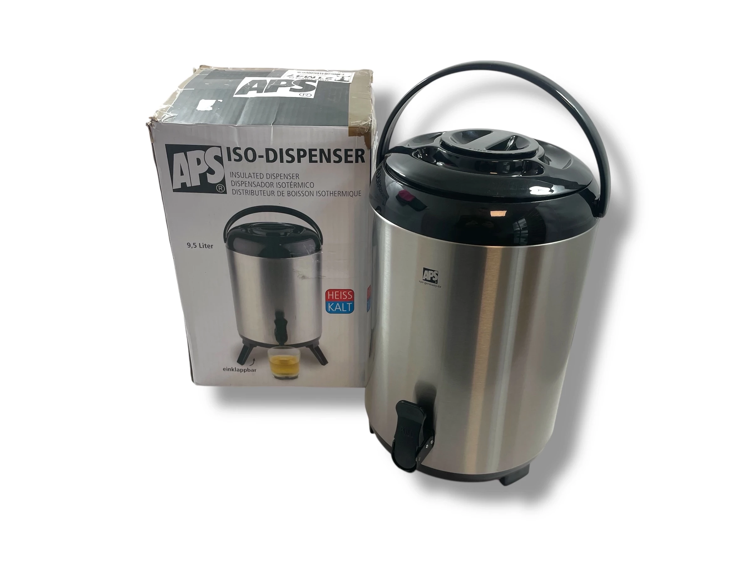 IZOLOWANY POJEMNIK NA NAPOJE 9,5L APS ISO-DISPENSER | Pojemniki ...