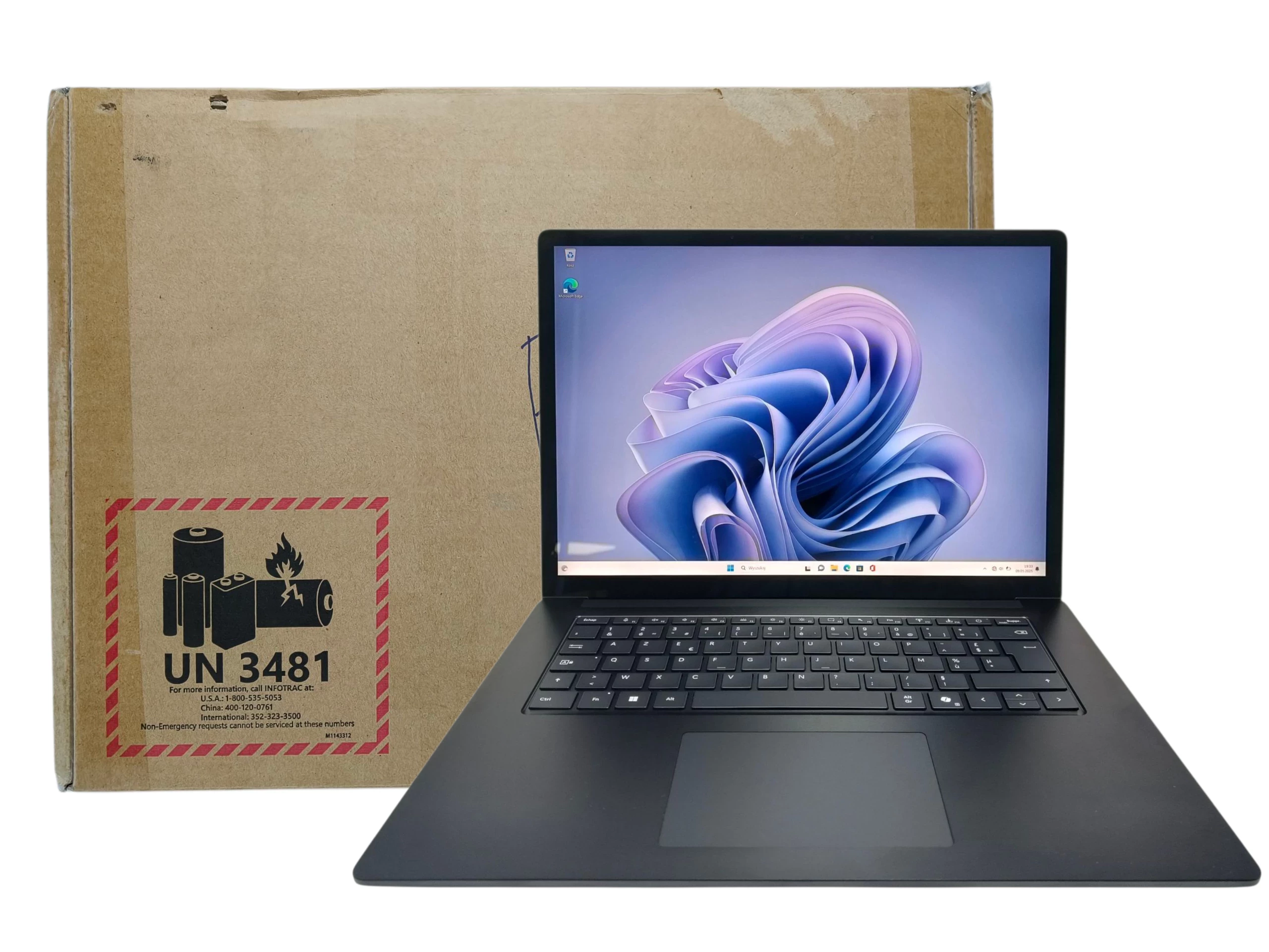 LAPTOP MICROSOFT SURFACE 6 15" ULTRA 7 165H 32/512GB SSD DOTYKOWY ...