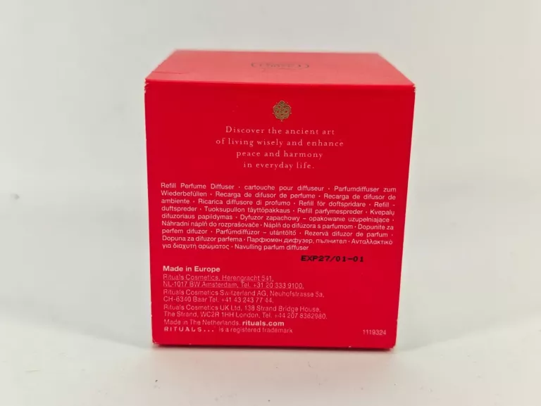 WKŁAD DO DYFUZORA RITUALS SWEET ALMOND OLI INDIAN ROSE 30 ML | Loombard.pl