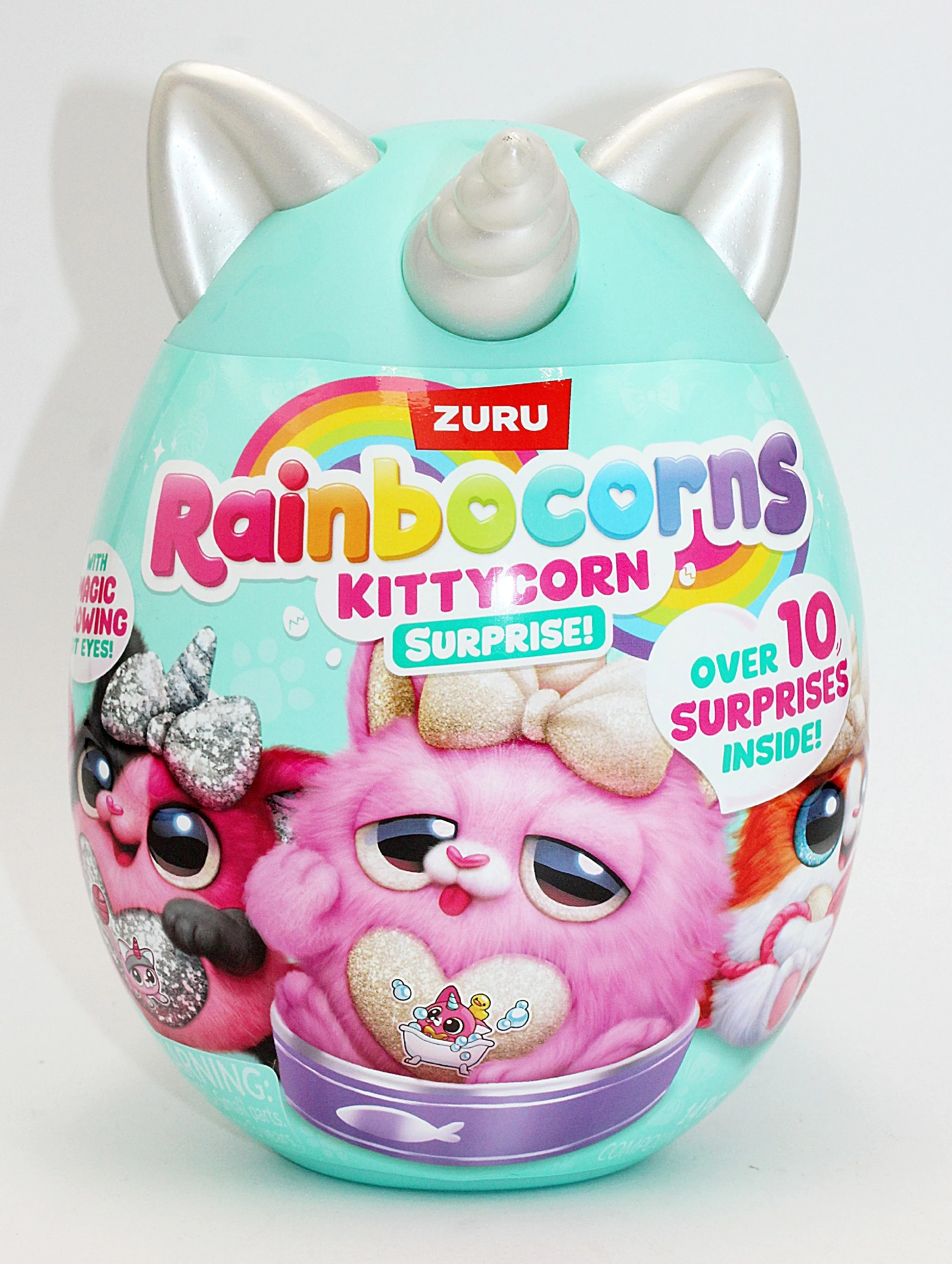 ZABAWKA JAJKO NIESPODZIANKA RAINBOCORNS KITTYCORN SURPRISE | Zwierzątka ...