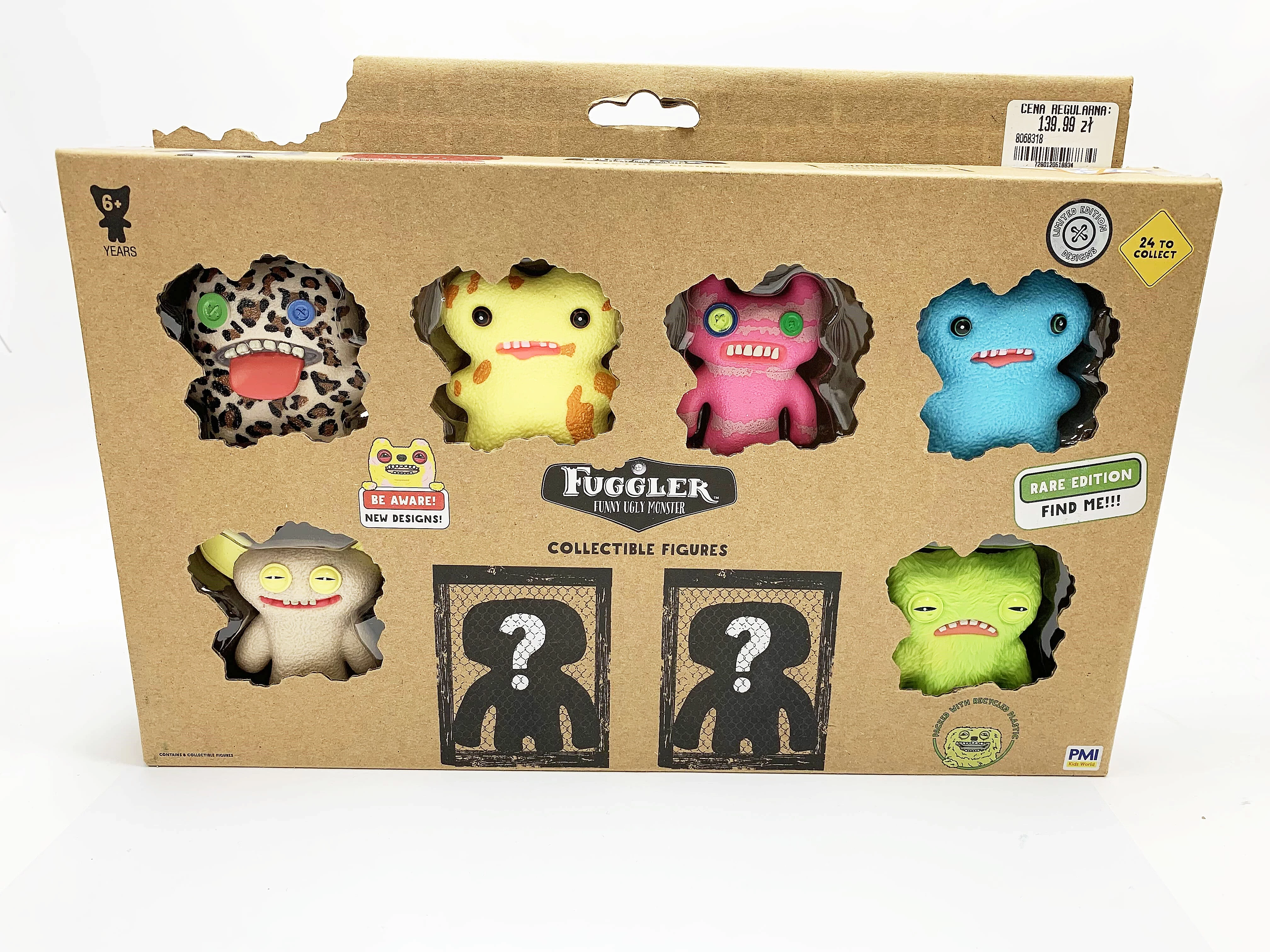 ZESTAW FIGUREK FUGGLER LIMITED EDITION 1.5 COLLECTIBLE FIGURES - 8 SZT ...