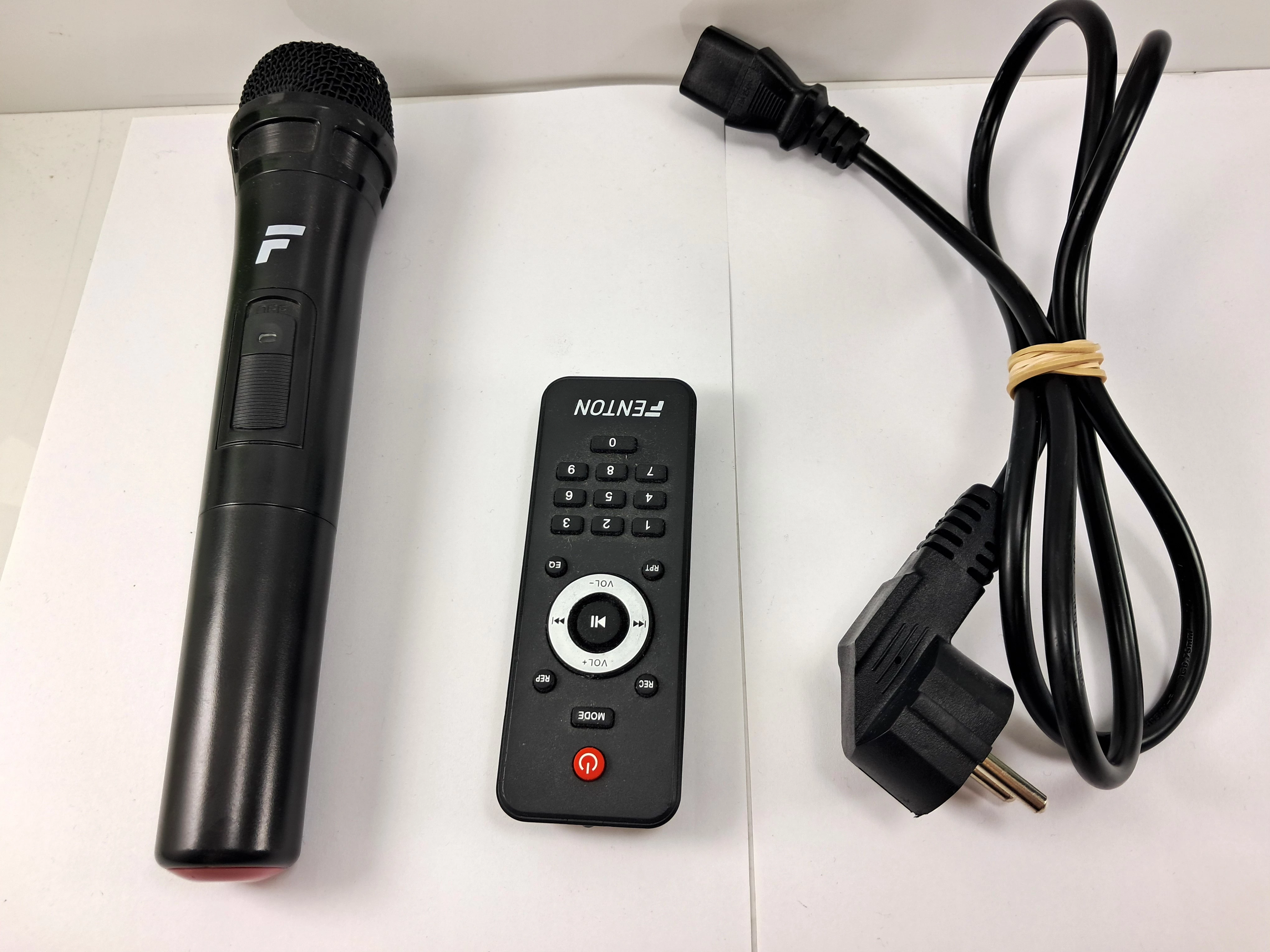FENTOM GŁOŚNIK IMPREZOWY FT215LED MIKROFON PILOT OPIS | Kolumny ...