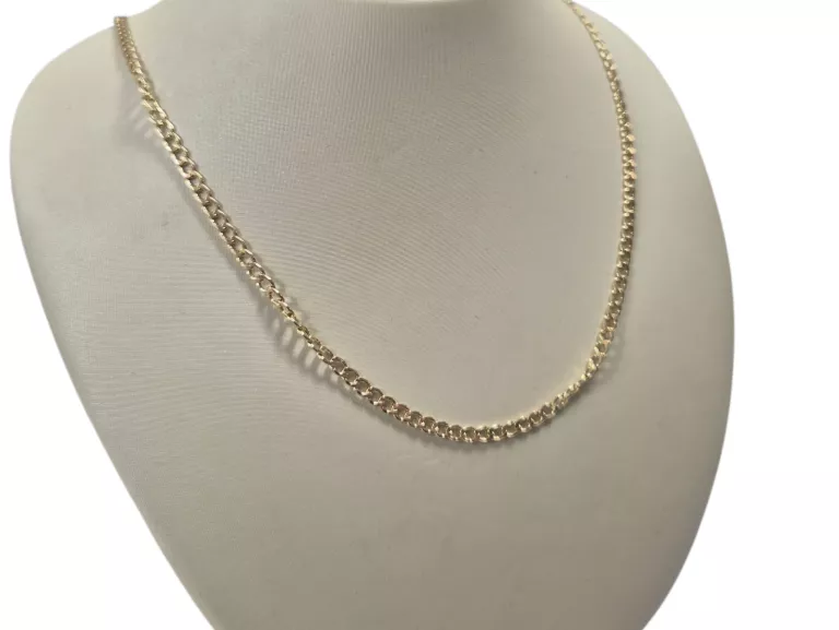 ZŁOTY LAŃCUSZEK PANCERKA 4,33G 585 | Łańcuszki | Loombard.pl