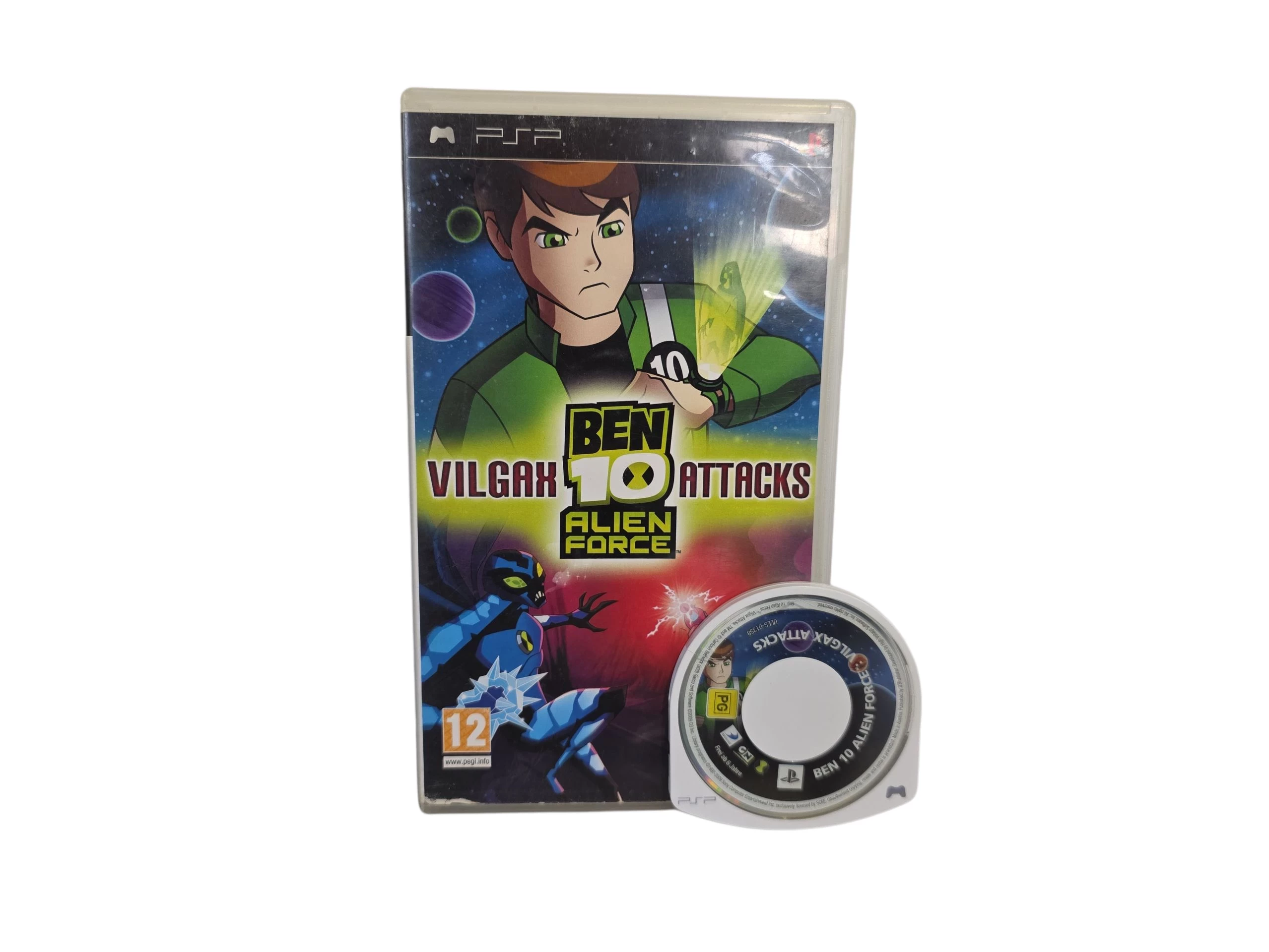 GRA NA PSP BEN 10 ALIEN FORCE: VILGAX ATTACKS | Gry na konsole ...