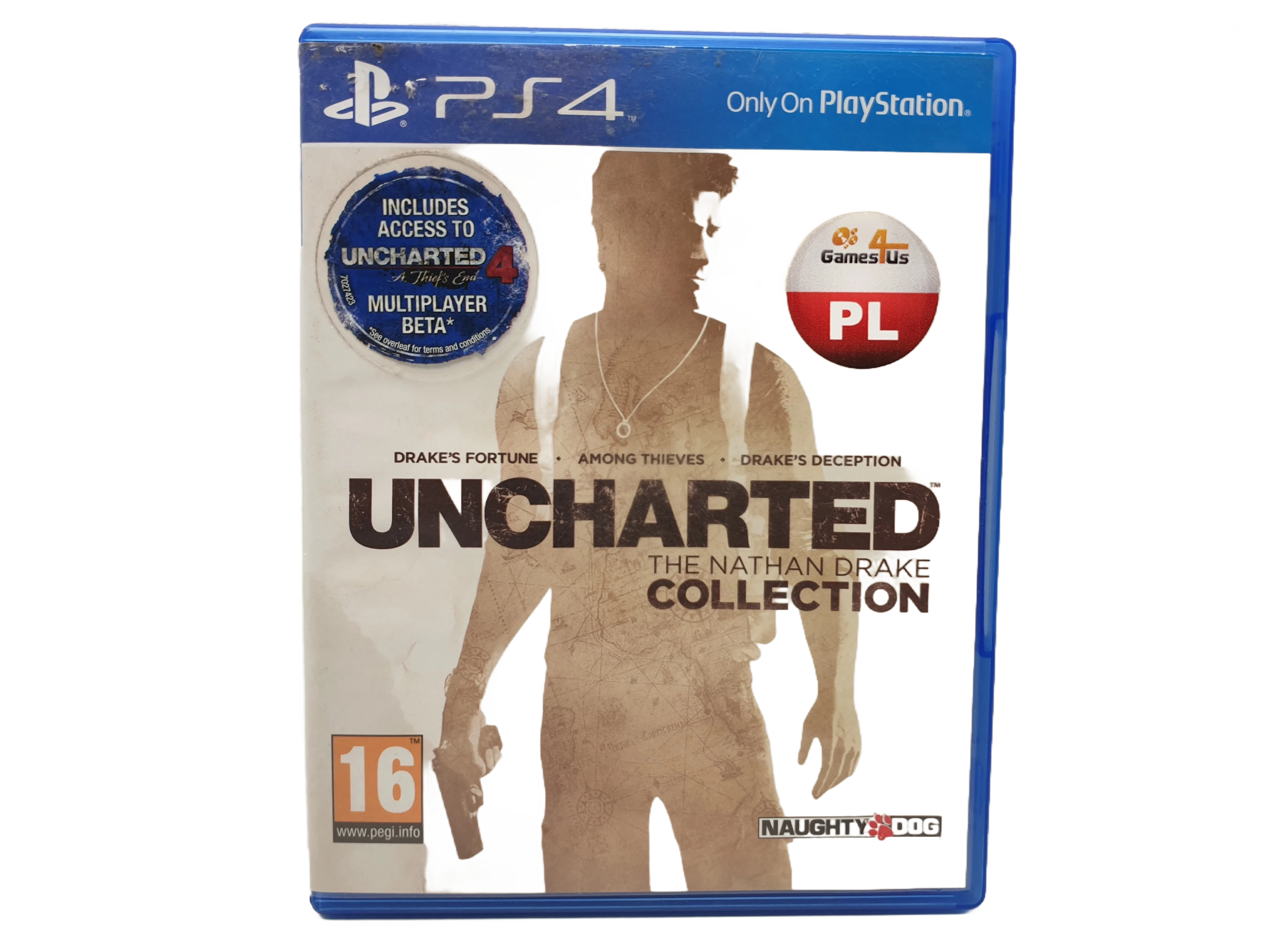 GRA PS4 UNCHARTED THE NATHAN DRAKE COLLECTION | Gry na konsole ...