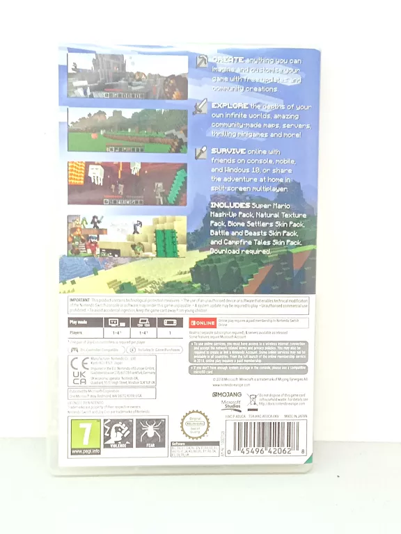 GRA NINTENDO SWITCH MINECRAFT | Gry na konsole | Loombard.pl