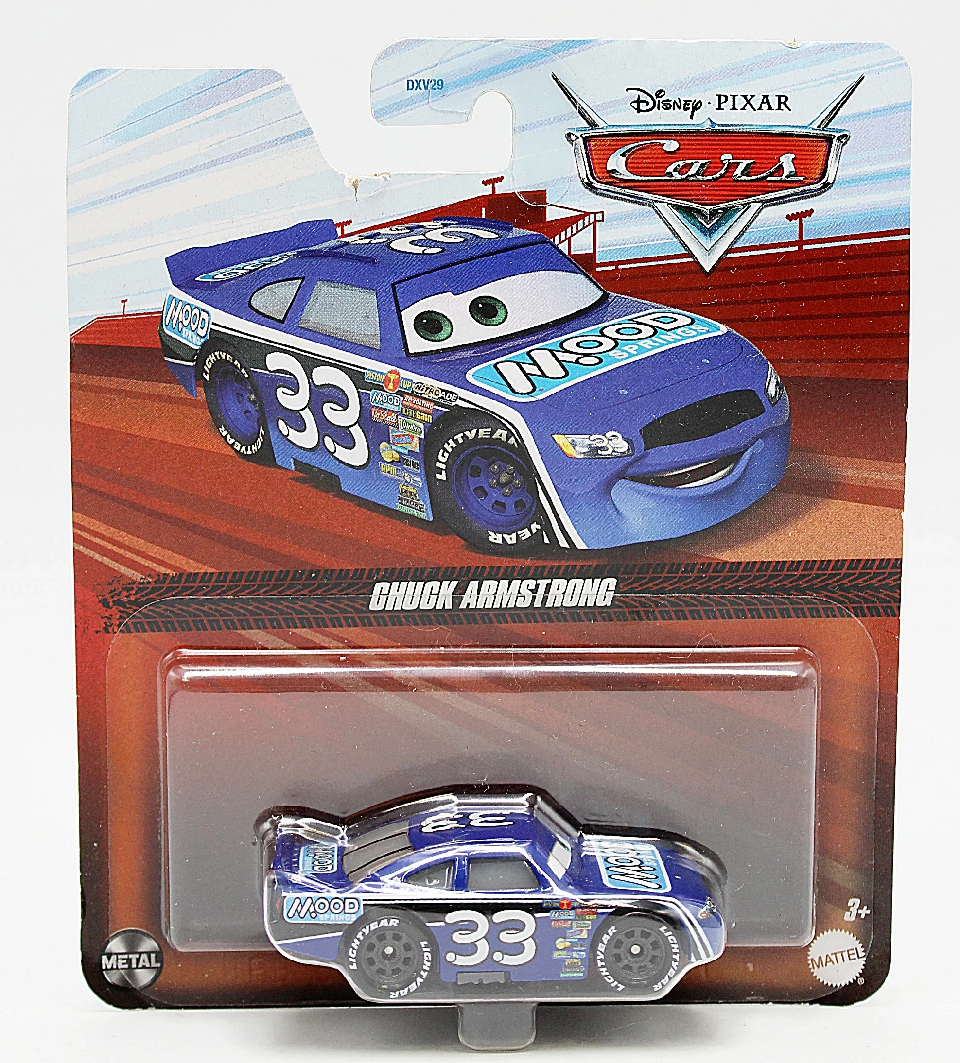 AUTKO DISNEY PIXAR CARS CHUCK ARMSTRONG (GBY23) | Samochody i pojazdy ...