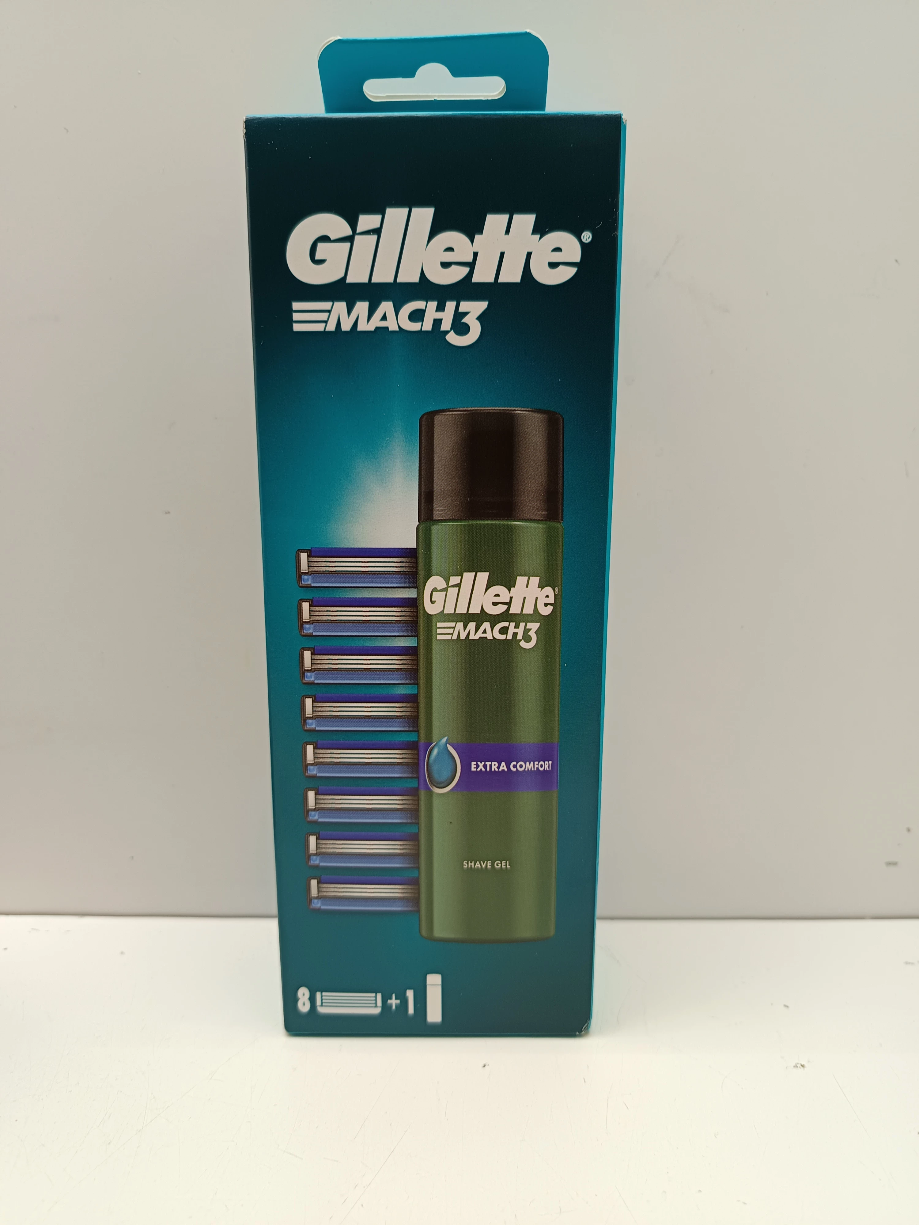 GILLETTE MACH3 WYMIENNA GŁOWICA 8+ŻEL EXTRA COMFORT 200ML1 | Loombard.pl