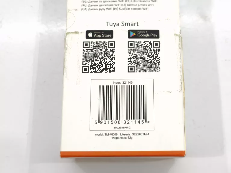 SANICO TUYA WIFI CZUJNIK RUCHU SMART MOTION SENSOR WIFI | Czujniki | Loombard.pl