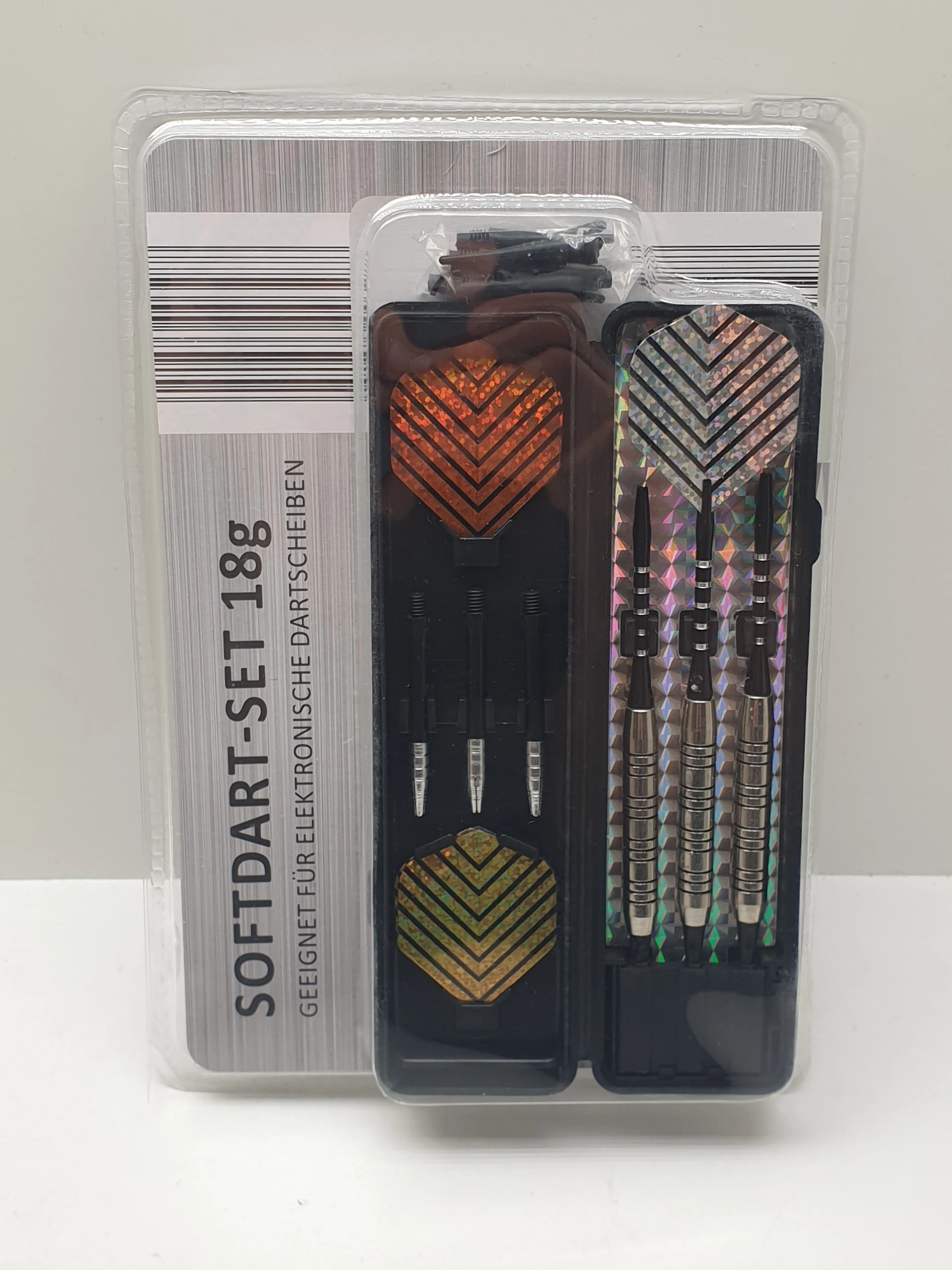 ZESTAW RZUTEK SOFTDART-SET 18G LOTKI DO TARCZY DART 3SZT | Rzutki ...