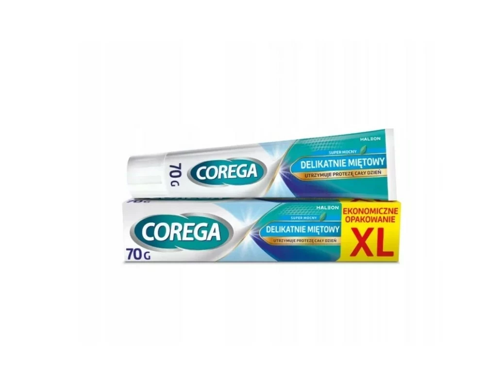 COREGA KREM MOCUJĄCY DO PROTEZ ZĘBOWYCH SUPER MOCNY, DELIKATNIE MIĘTOWY ...