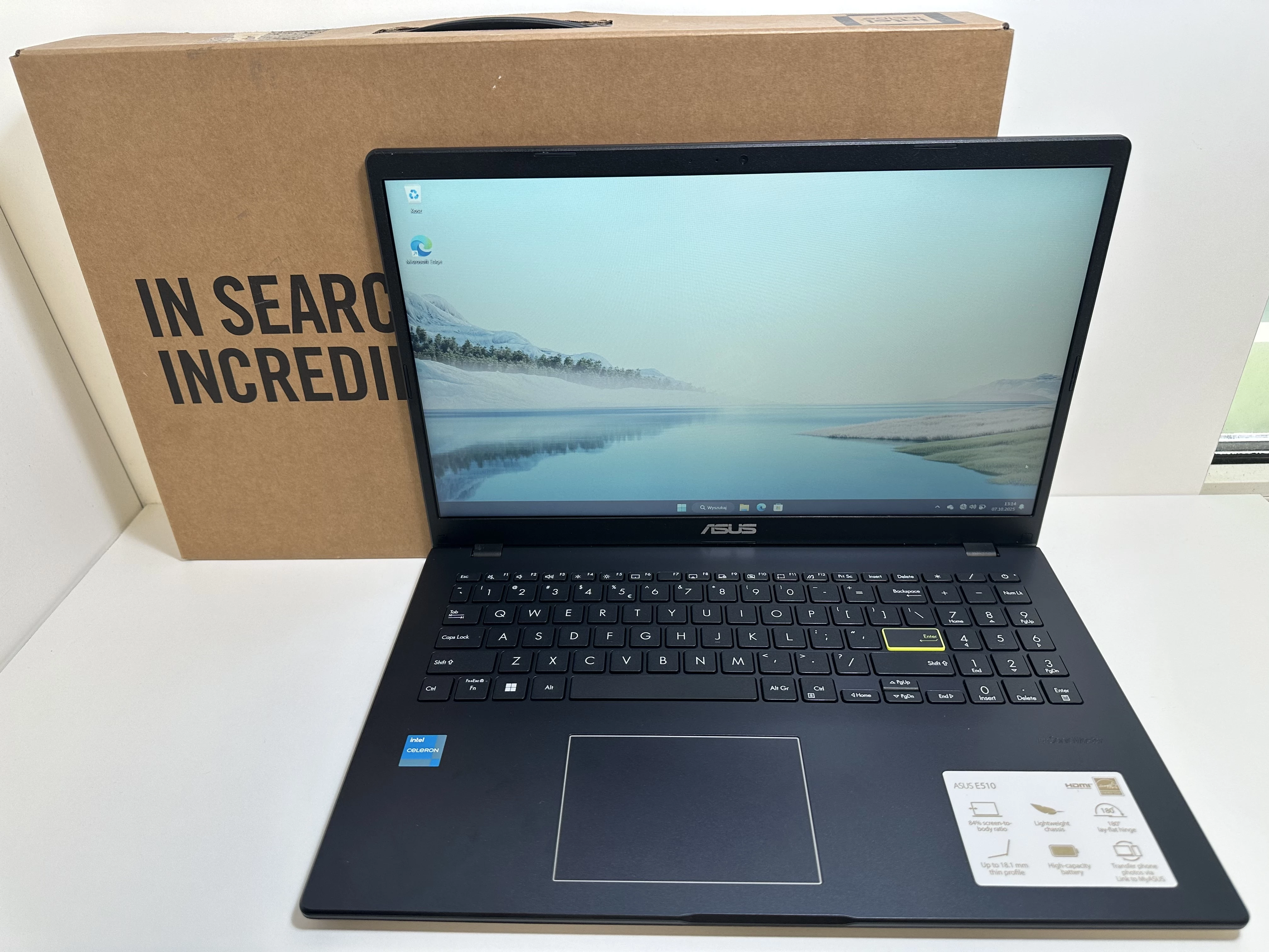 LAPTOP ASUS E510 4GB/128GB SSD INTEL CALERON WARTO/OKAZJA | Laptopy | Loombard.pl