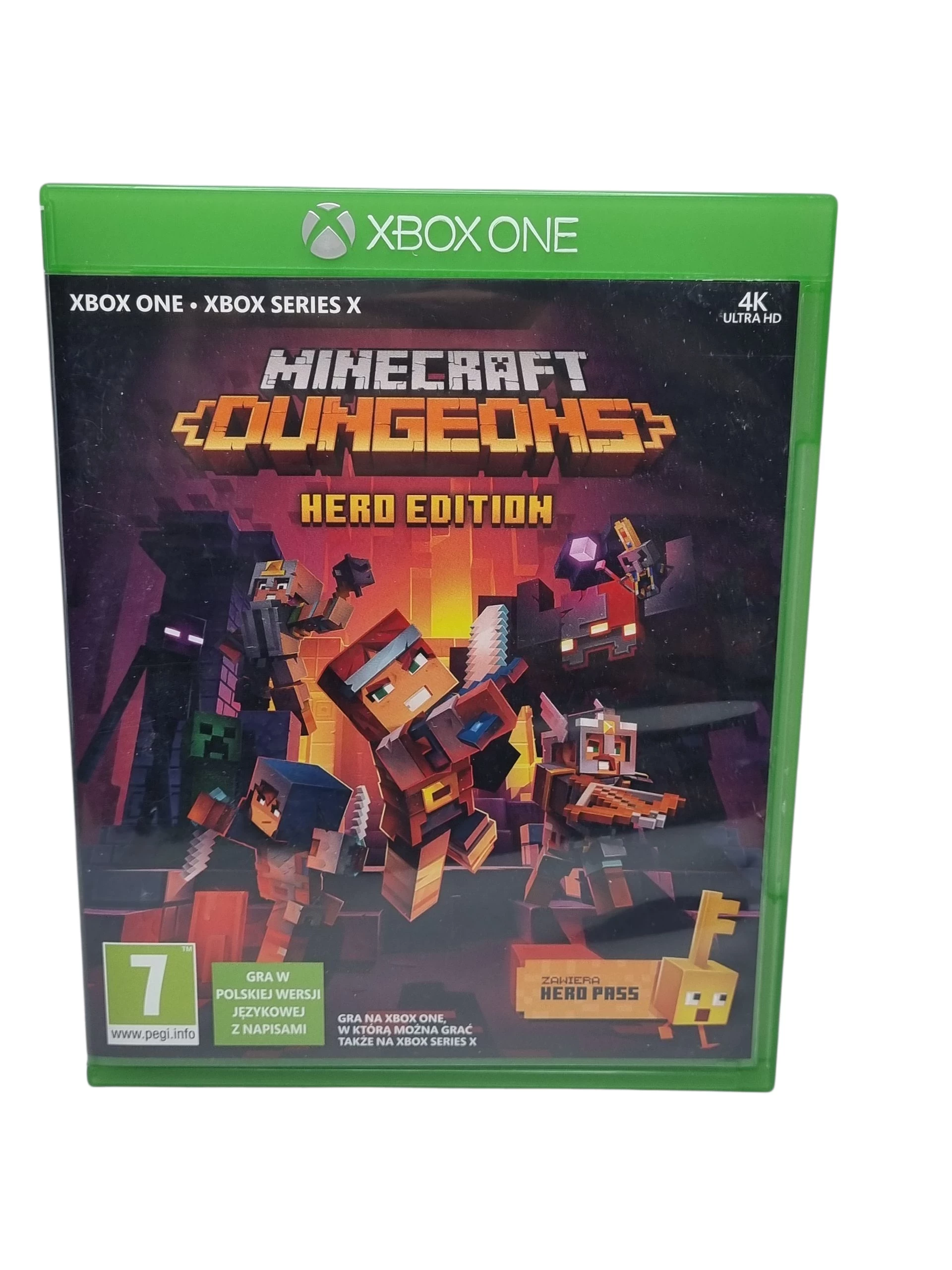 GRA XBOX ONE / SERIES X MINECRAFT DUNGEONS HERO EDITION PL | Gry na ...