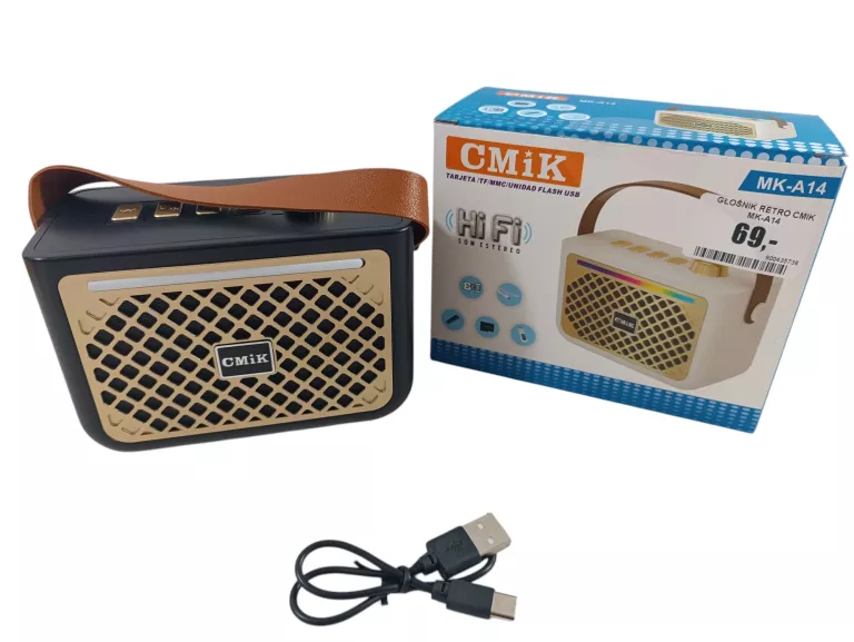 GŁOŚNIK RETRO CMIK MK-A14 | Głośniki przenośne | Loombard.pl
