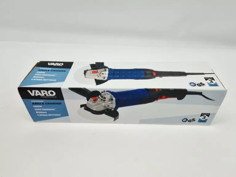 SZLIFIERKA KĄTOWA VARO VAR10084/25 | Szlifierki | Loombard.pl