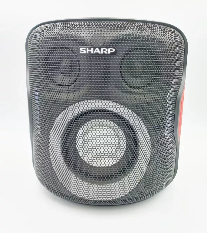 SHARP PS-919 BK GŁOŚNIK BEZPRZEWODOWY PRZENOŚNY BLUETOOTH USB 130W RMS ...