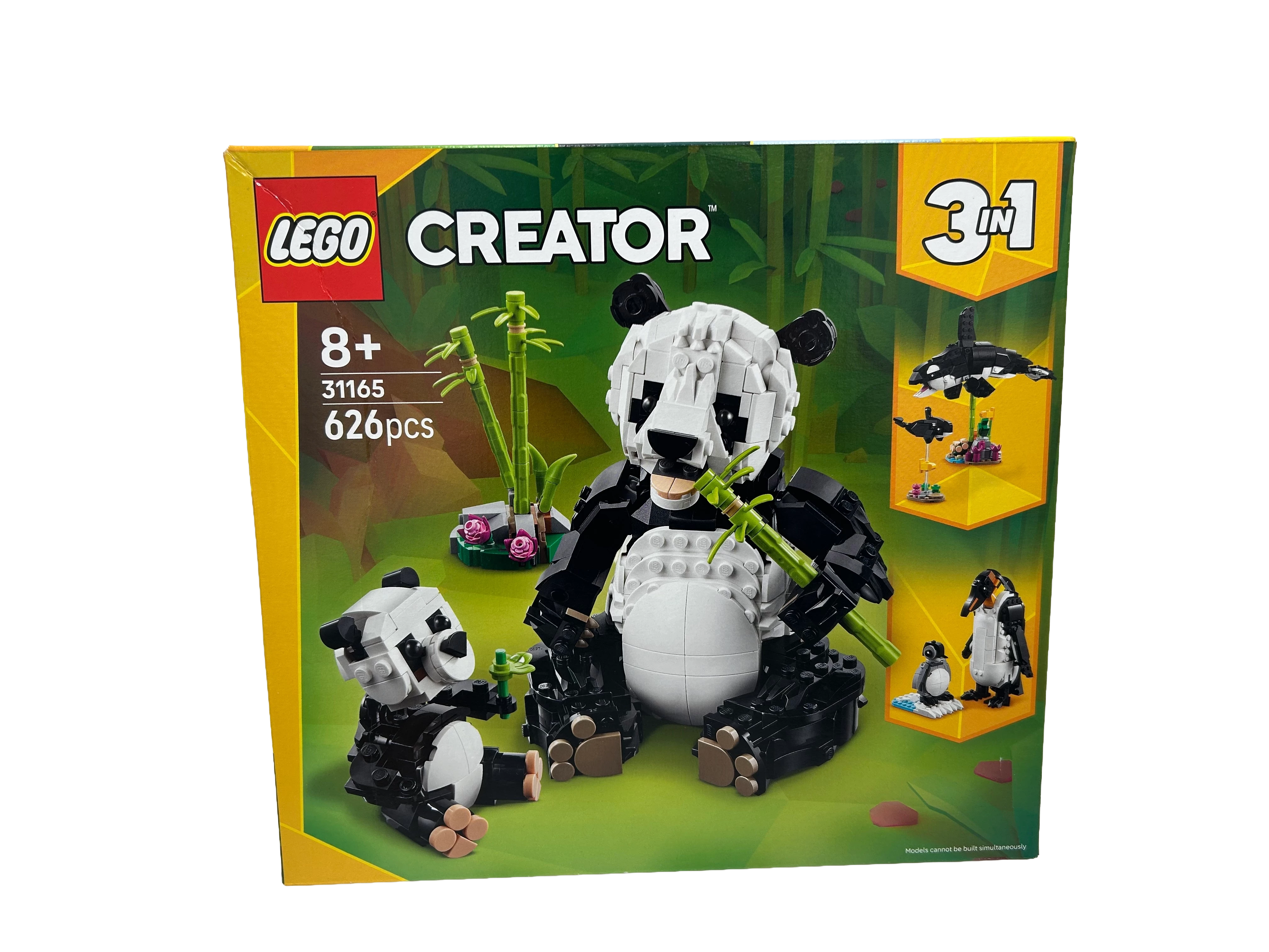 LEGO 31165 CREATOR PANDA DZIKIE ZWIERZĘTA: RODZINA PAND PL | Creator 3 ...