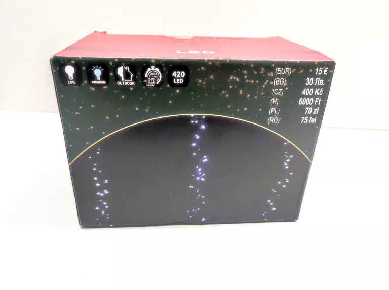 LAMPKI LED ŚWIĄTECZNE | Oświetlenie świąteczne zewnętrzne | Loombard.pl