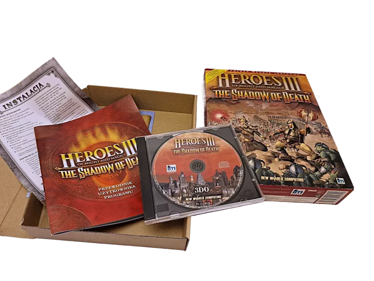 GRA HEROES OF MIGHT AND MAGIC III: THE SHADOW OF DEATH PC PL BIG BOX ...