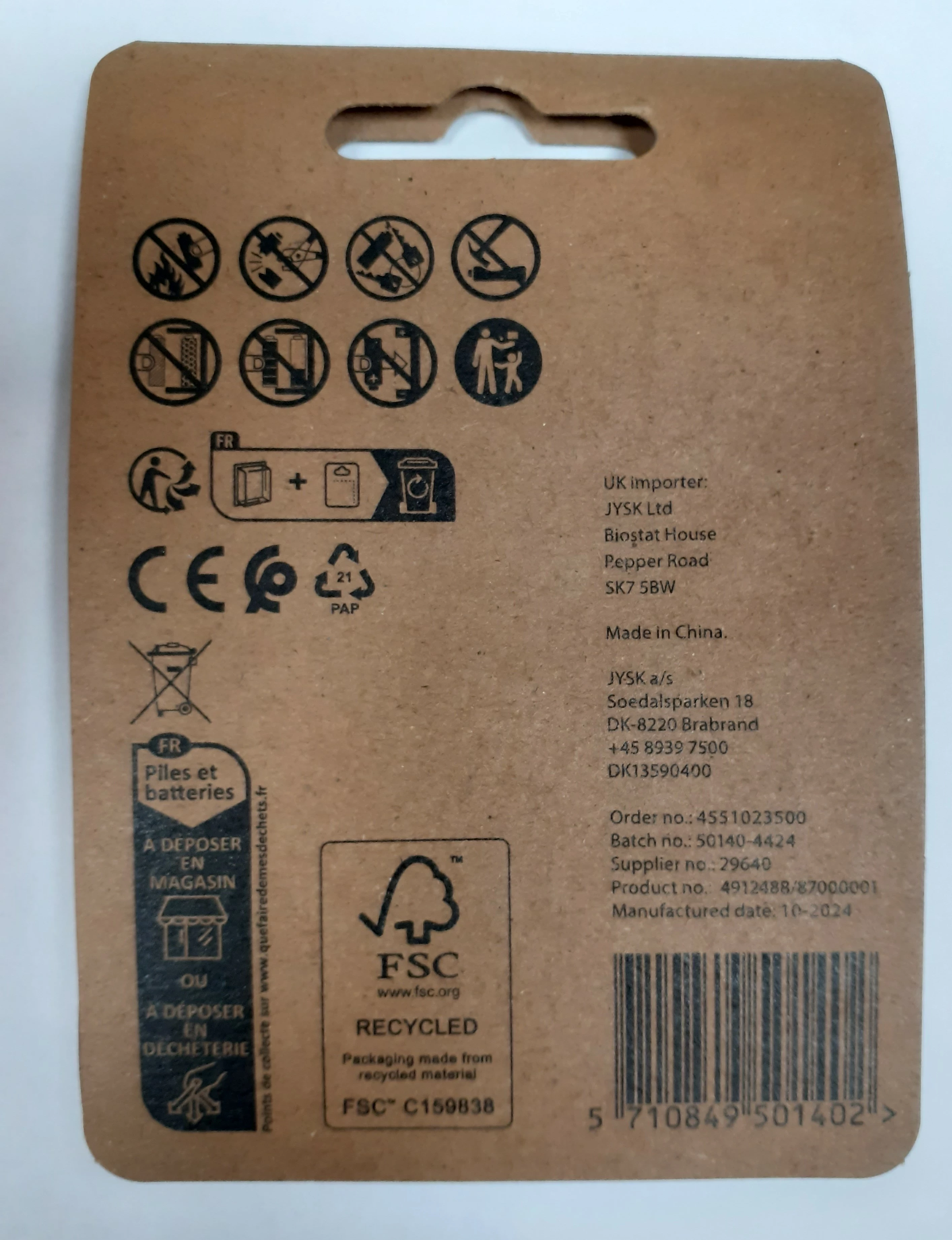 AKUMULATORKI AAA JYSK 4 SZT EIK | Akumulatorki | Loombard.pl