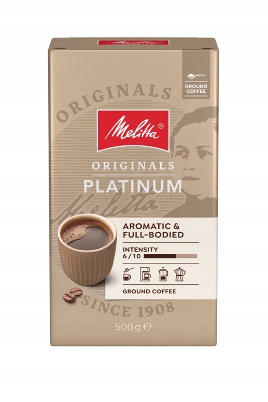 KAWA MIELONA MELITTA ORIGINALS PLATINUM 500G | Kawa mielona | Loombard.pl