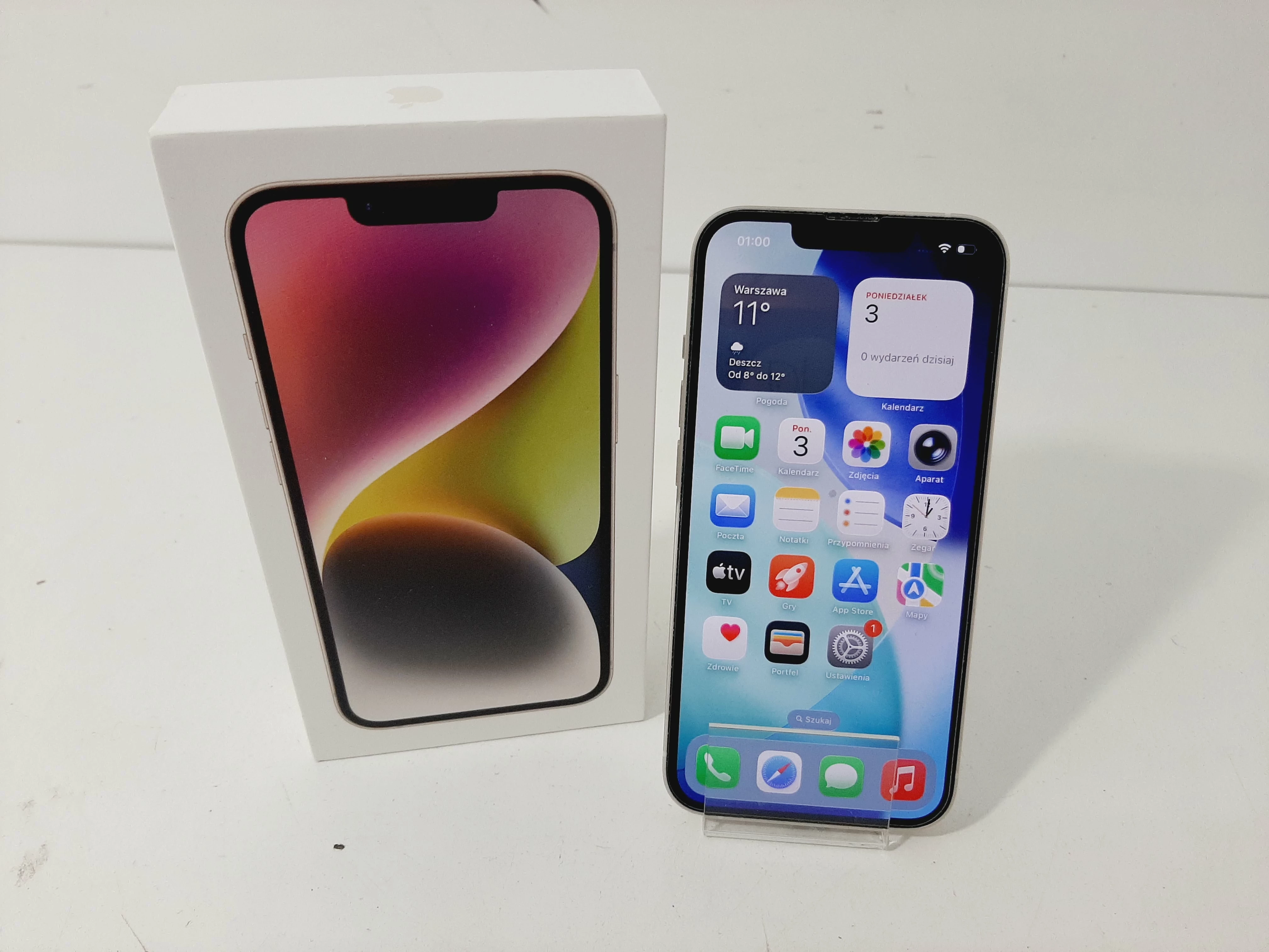 TELEFON IPHONE 14 128 GB KONDYCJA 89% | Smartfony i telefony komórkowe ...