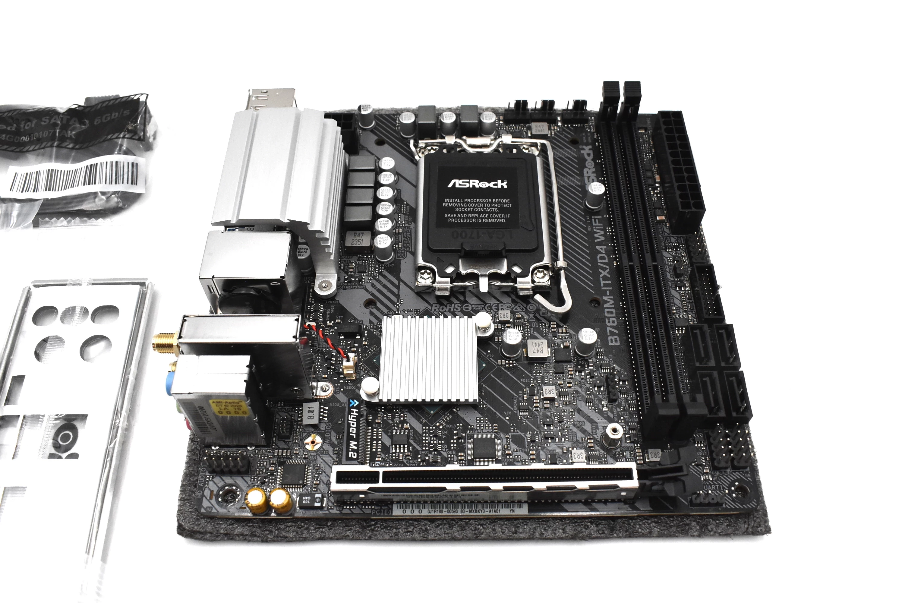 PŁYTA GŁÓWNA MINI ITX ASROCK B760M-ITX/D4 | Płyty główne | Loombard.pl