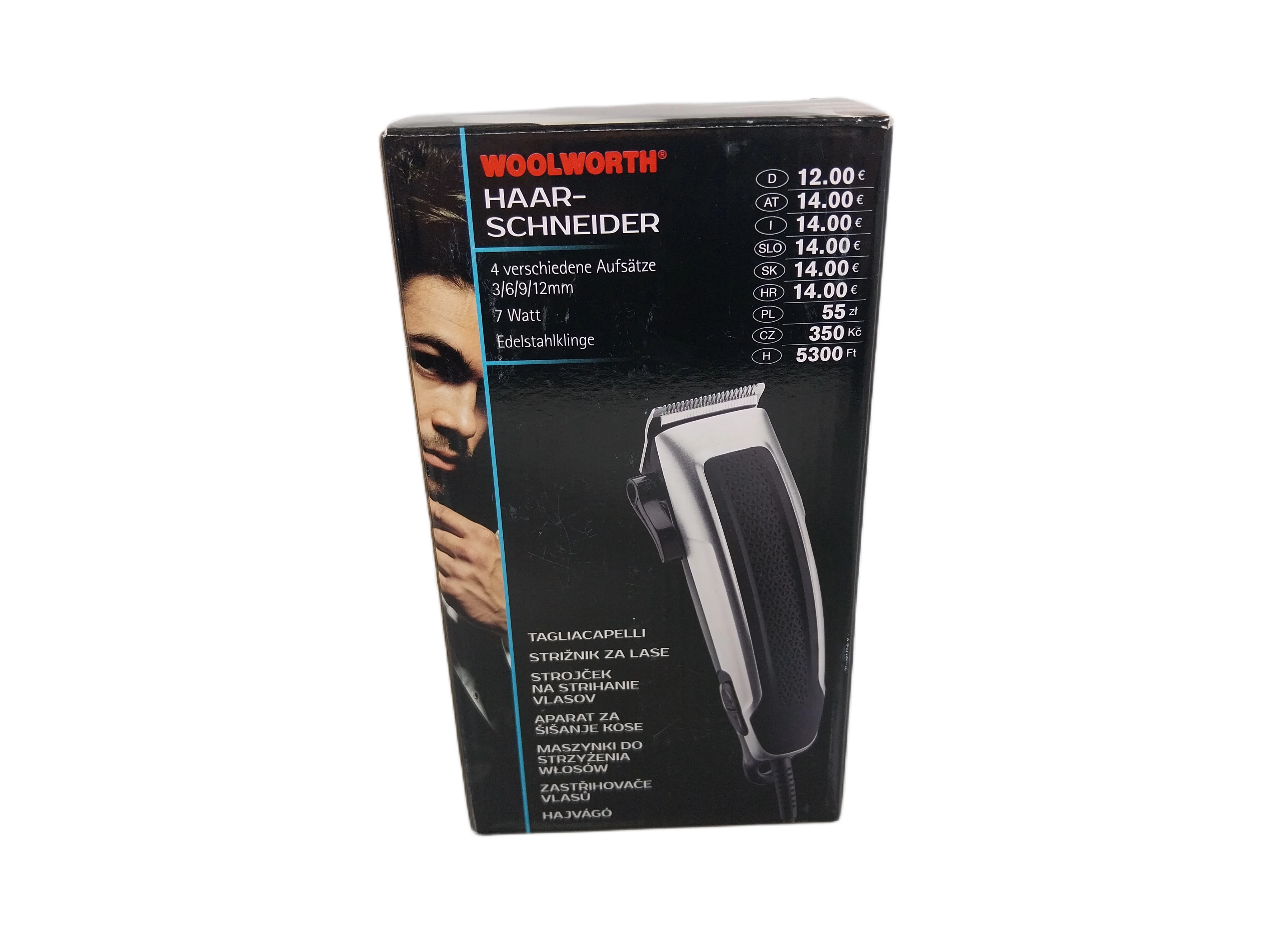 MASZYNKA DO WŁOSÓW WOOLWORTH JH-4806 KOMPLET | Maszynki do strzyżenia ...