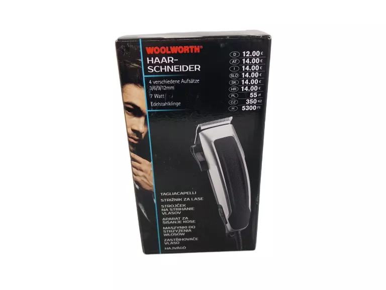 MASZYNKA DO WŁOSÓW WOOLWORTH JH-4806 KOMPLET | Maszynki do strzyżenia ...